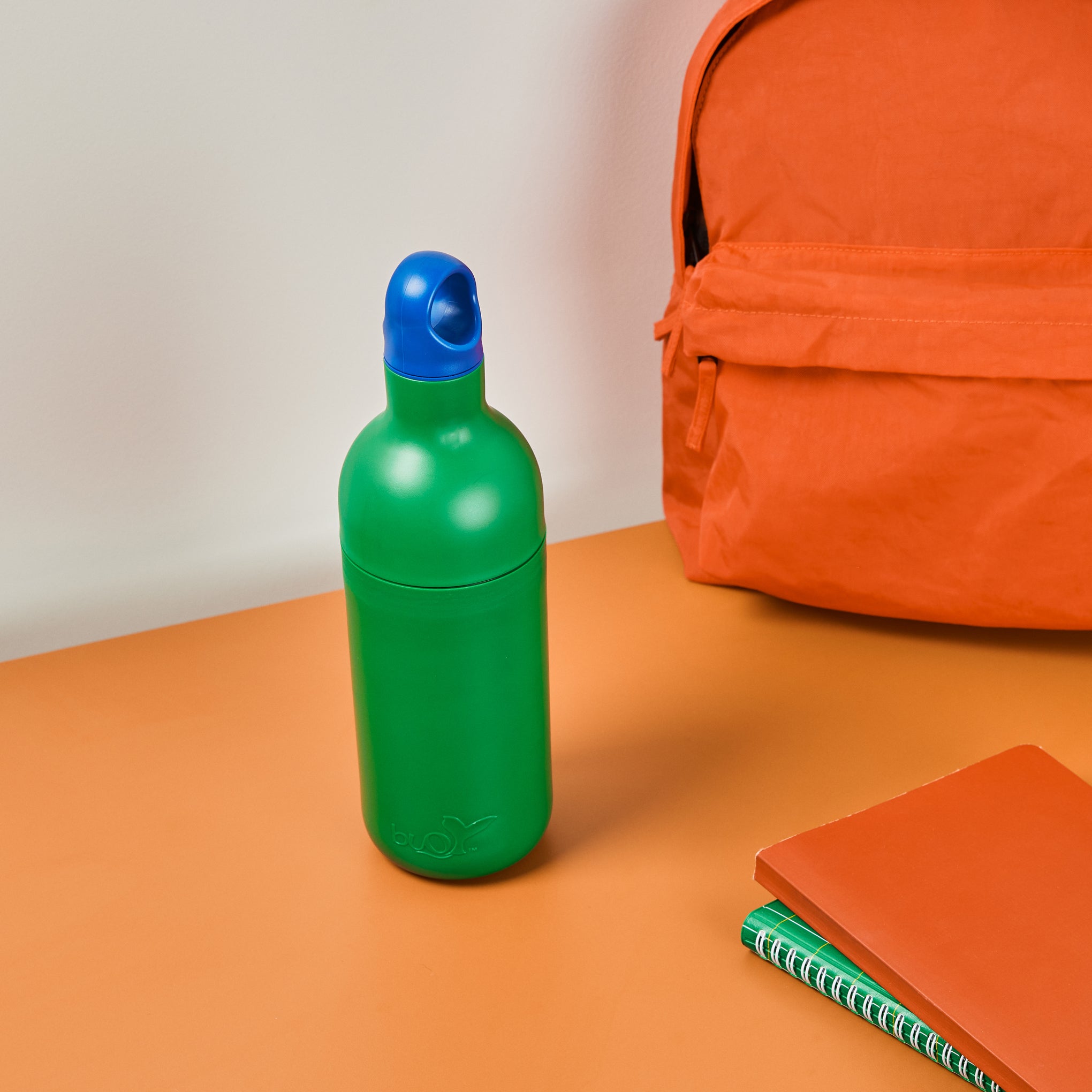 Buoy Recycled Ocean Plastic Water Bottle - Green/ Blue – MoMA Design Store