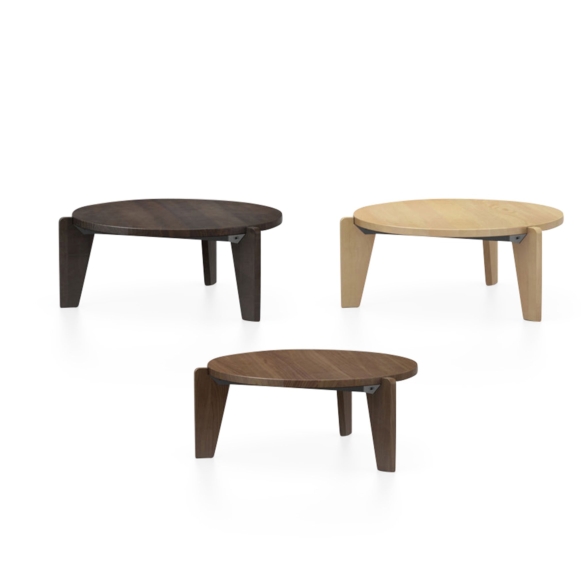 Vitra Guéridon Bas Coffee Table - Oak – MoMA Design Store