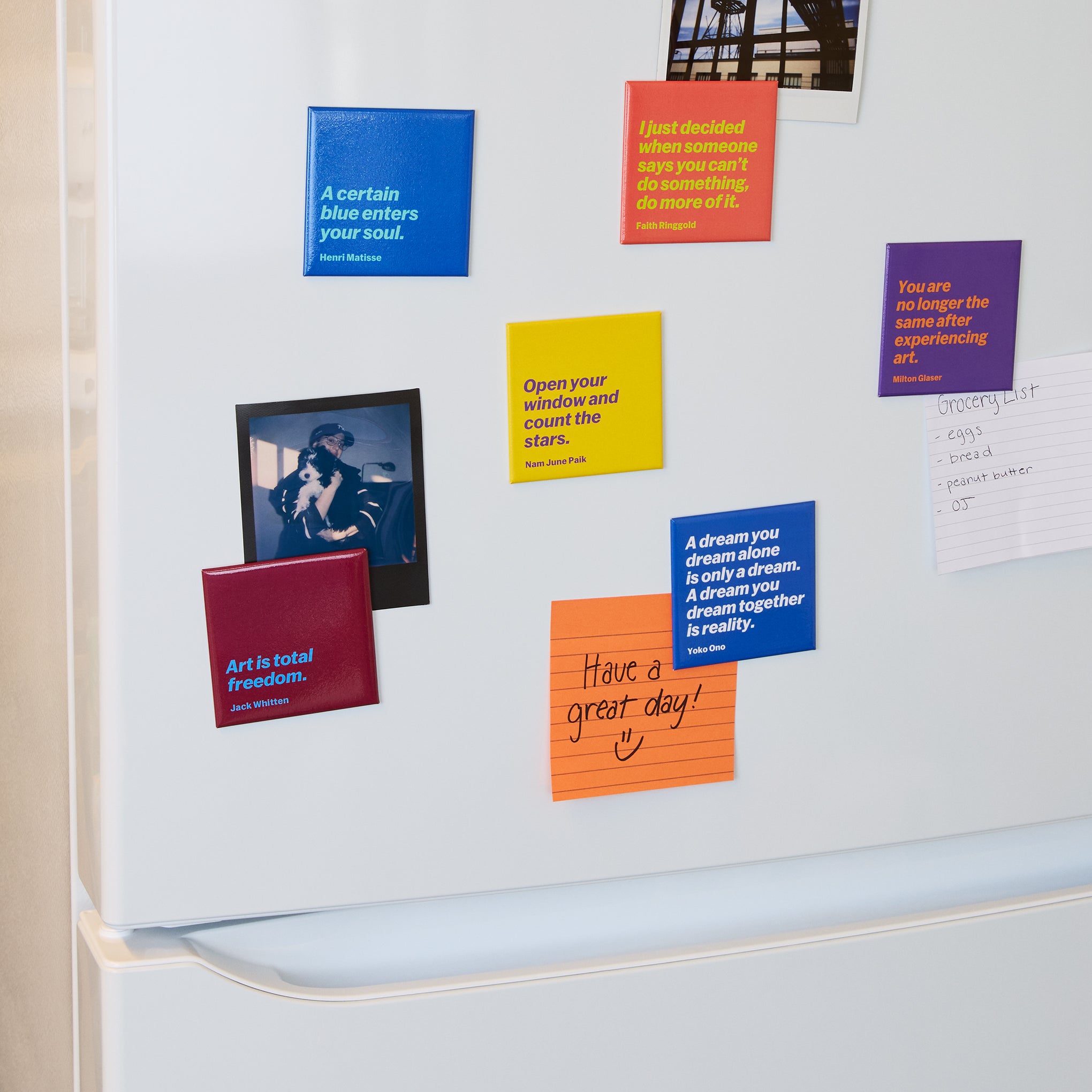 Henri Matisse Blue Quote Magnet – MoMA Design Store