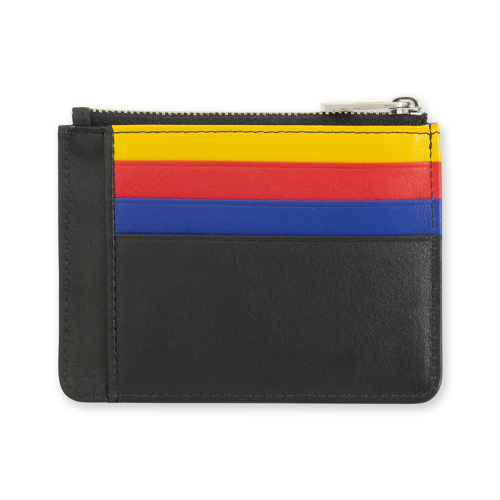 Tiago Leather Zip Card Holder - Black/ Multi – MoMA Design Store