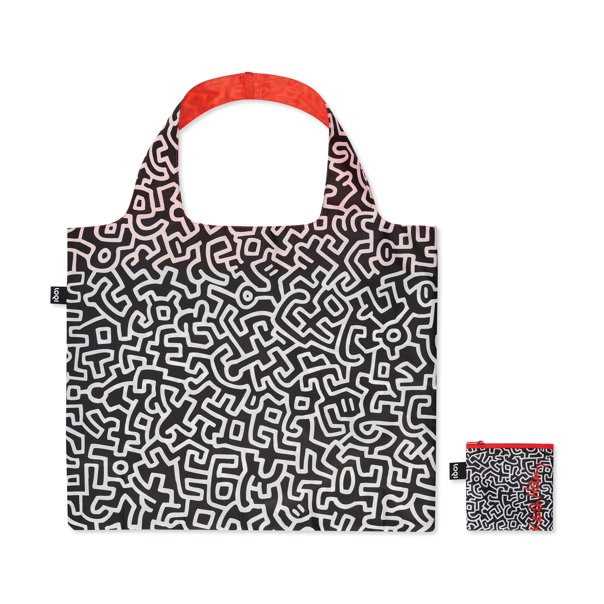 Loqi Recycled Polyester Artist Tote Bag - Haring - Untitled – MoMA ...