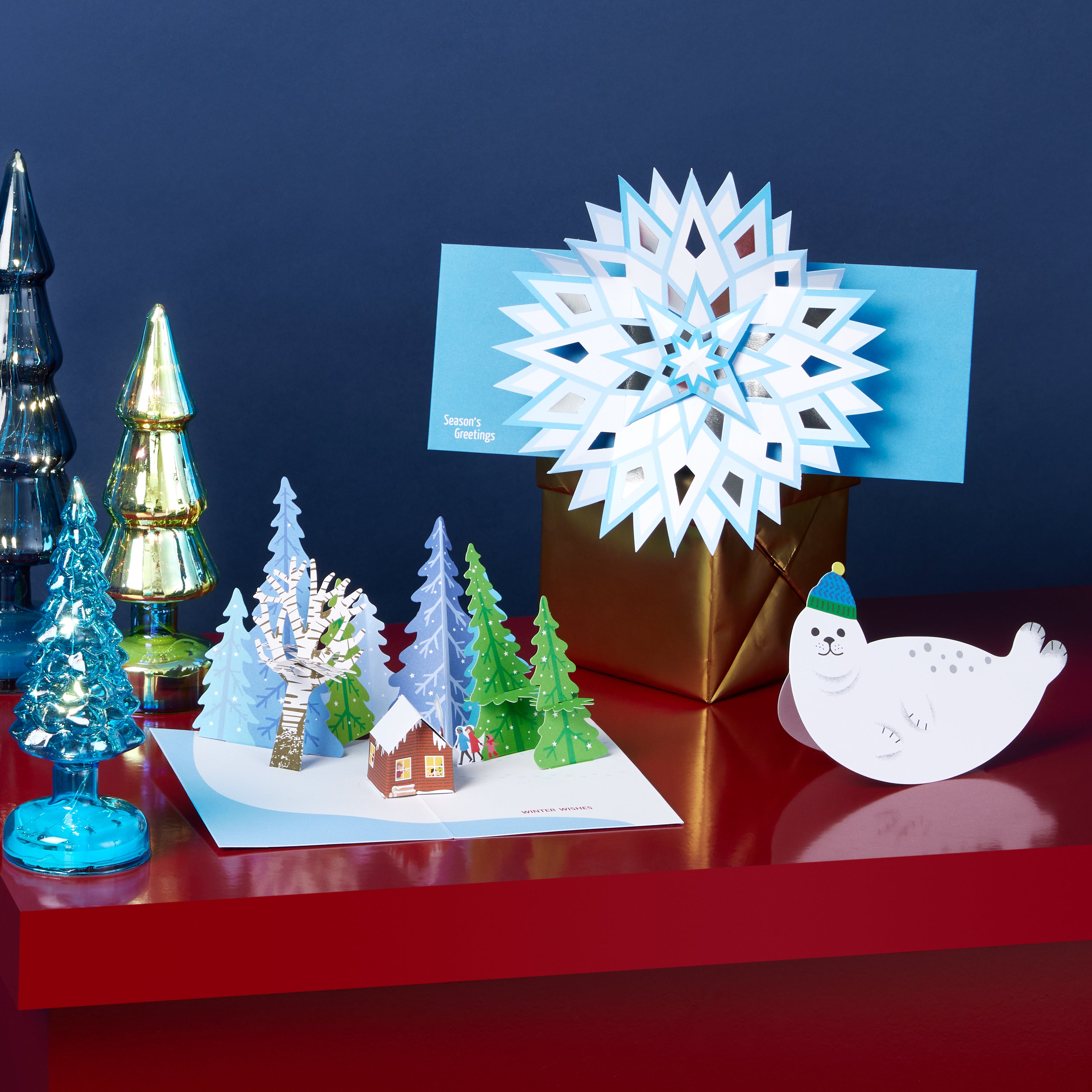 Shining Star Holiday Pop-Up Cards - Set of 8 – MoMA Design Store