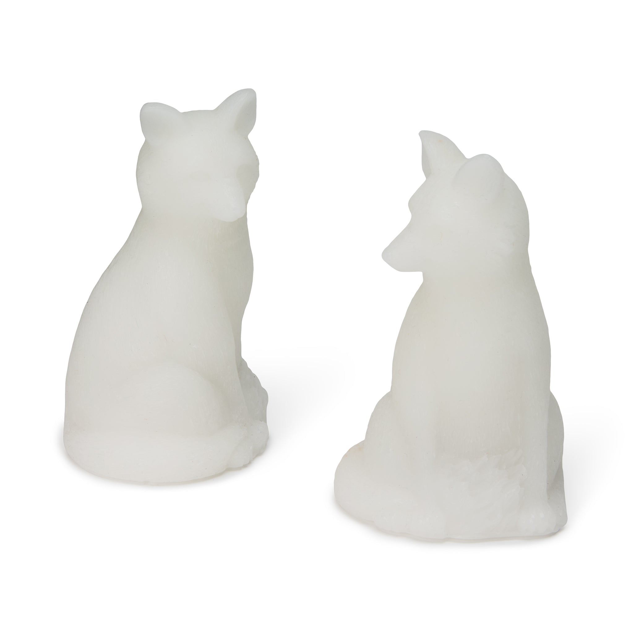 LED Wax Woodland Creature Holiday Decor - Set of 2 - Foxes – MoMA ...