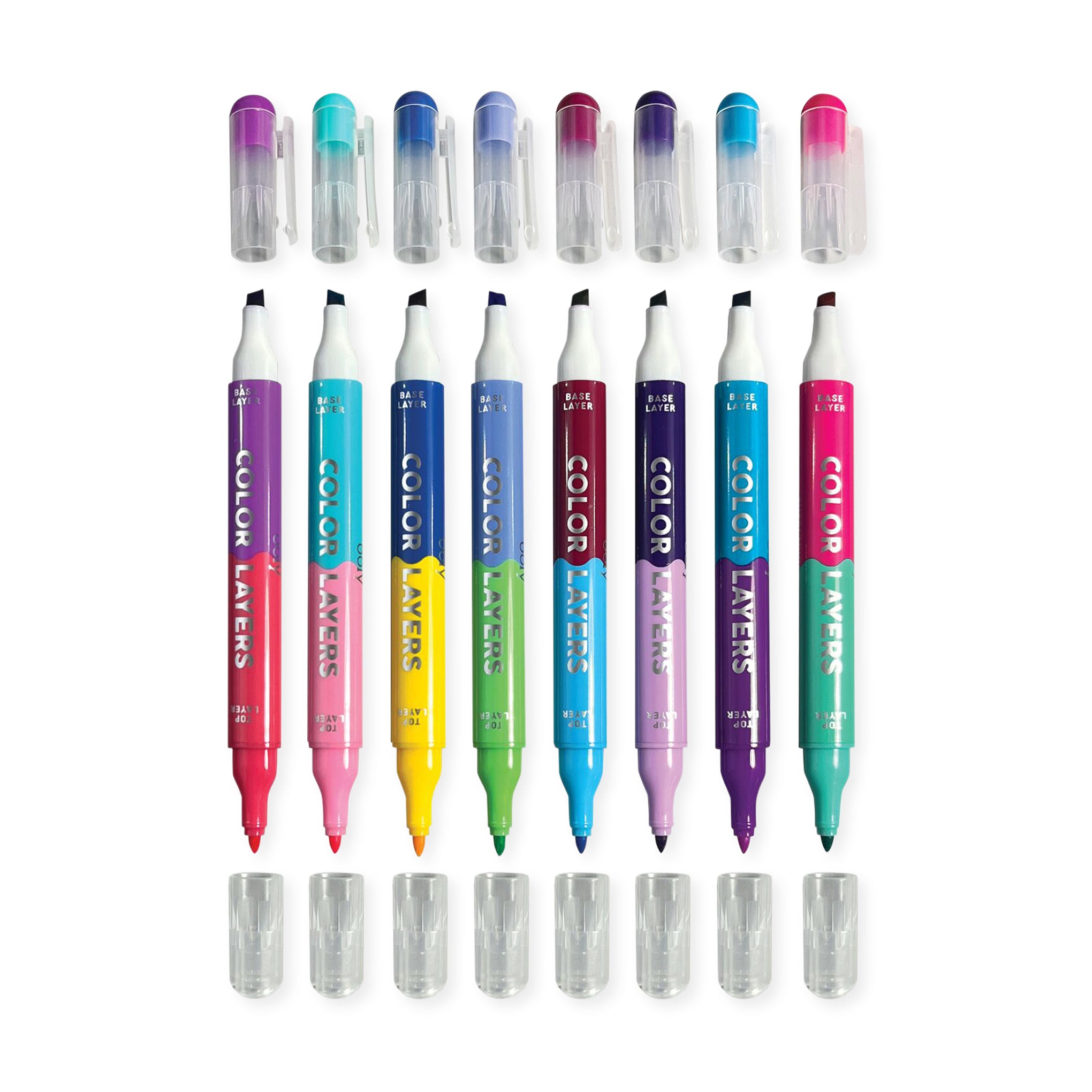 Color Layers Double-Sided Markers - Set of 8 – MoMA Design Store