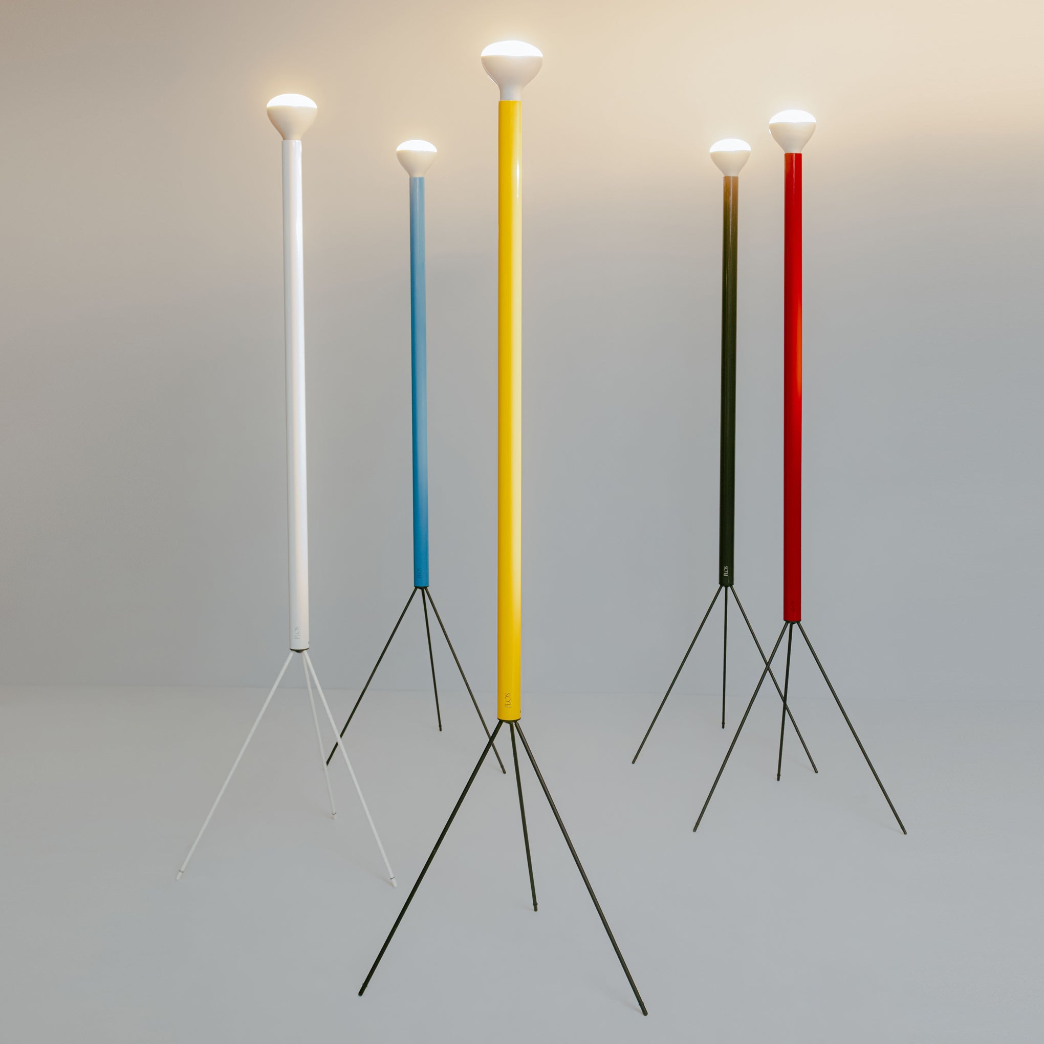 Flos Luminator Floor Lamp - Light Blue – MoMA Design Store