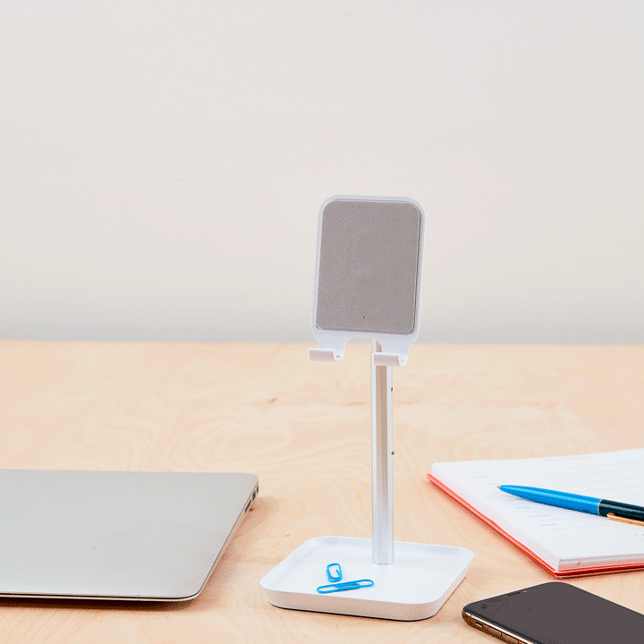 Extendable Phone Stand - White – MoMA Design Store