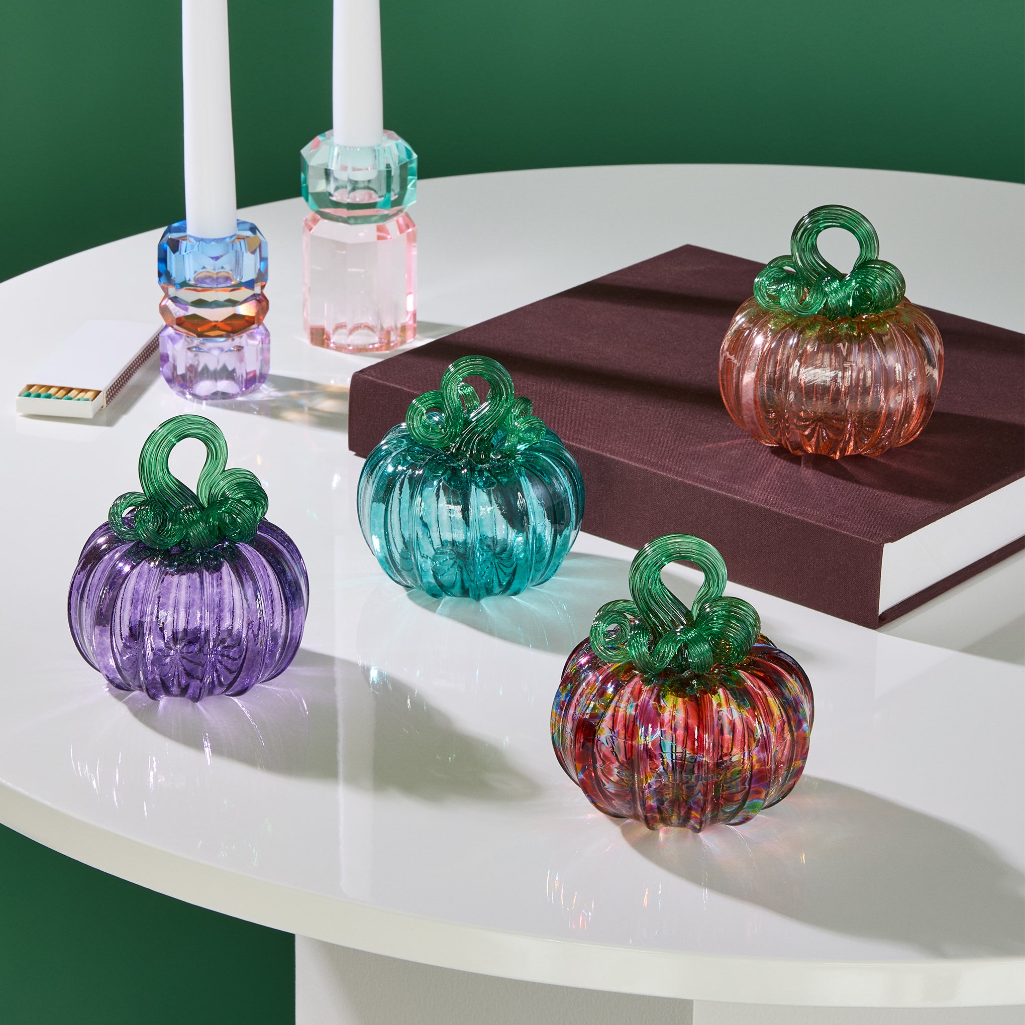 Chroma Glass Ruby Rainbow Pumpkin Object – MoMA Design Store
