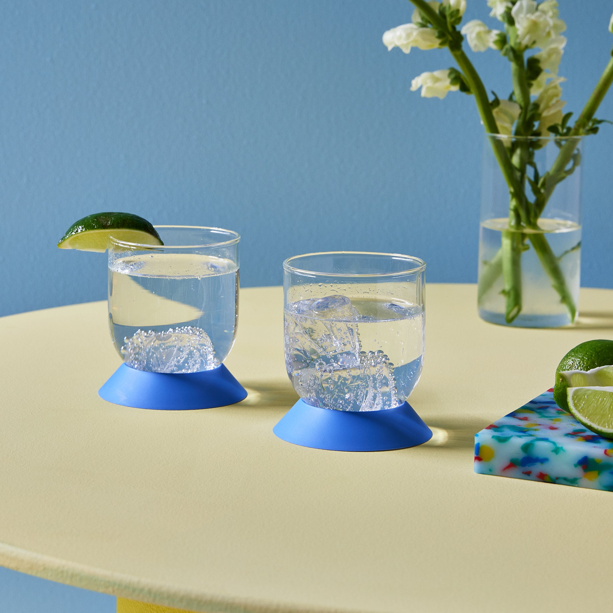 Bodum Oktett Tumblers - Set of 2 - Pale Blue – MoMA Design Store