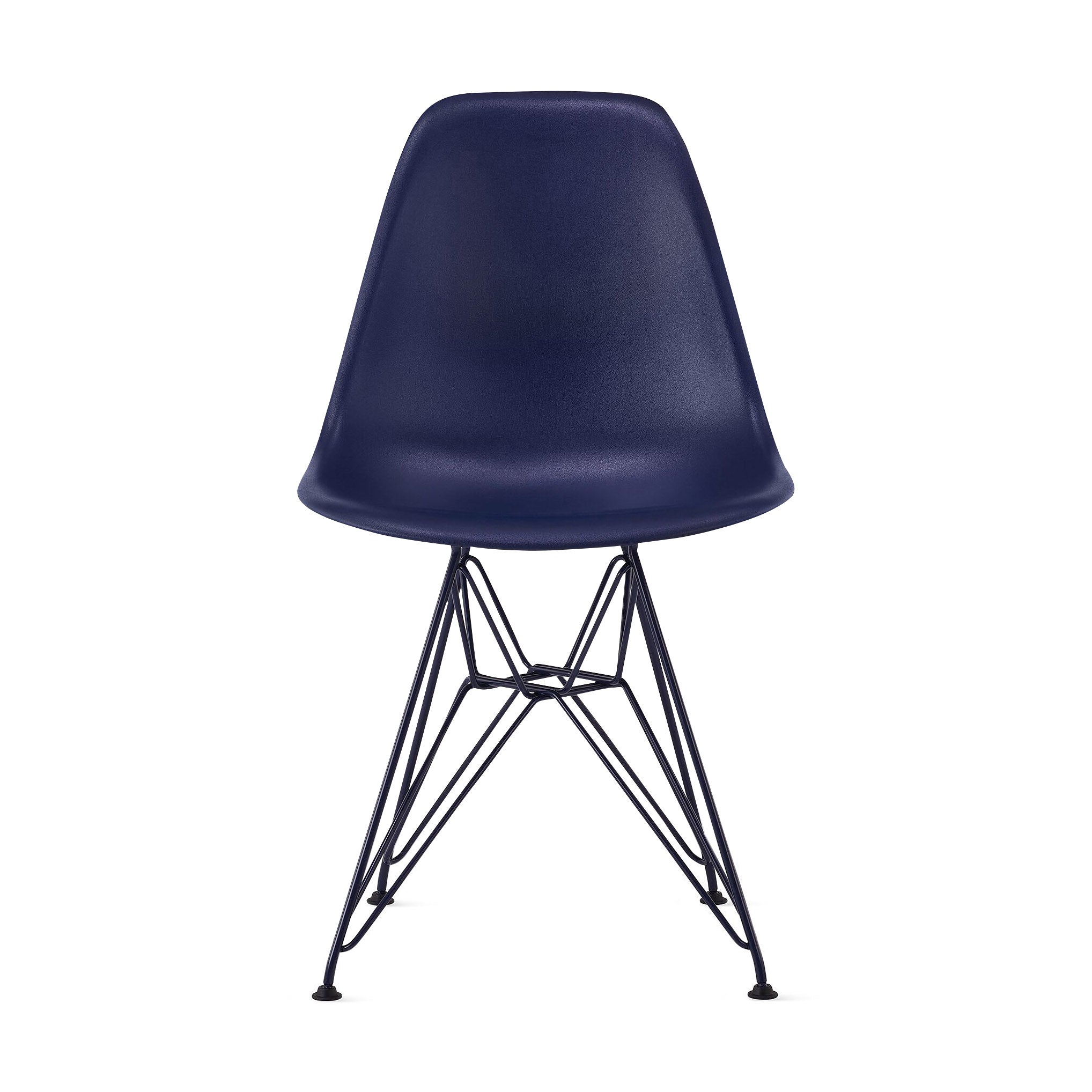Herman Miller x HAY Eames Molded Recycled Plastic Side Chair - Black B ...