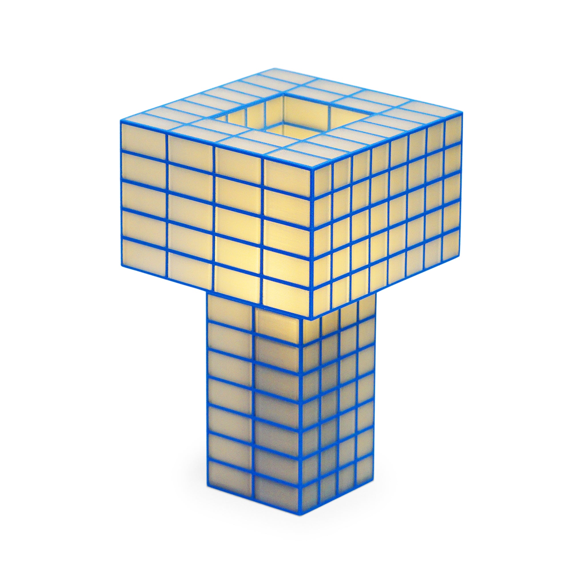 Tesser Portable Lamp - Yellow/ Blue – MoMA Design Store