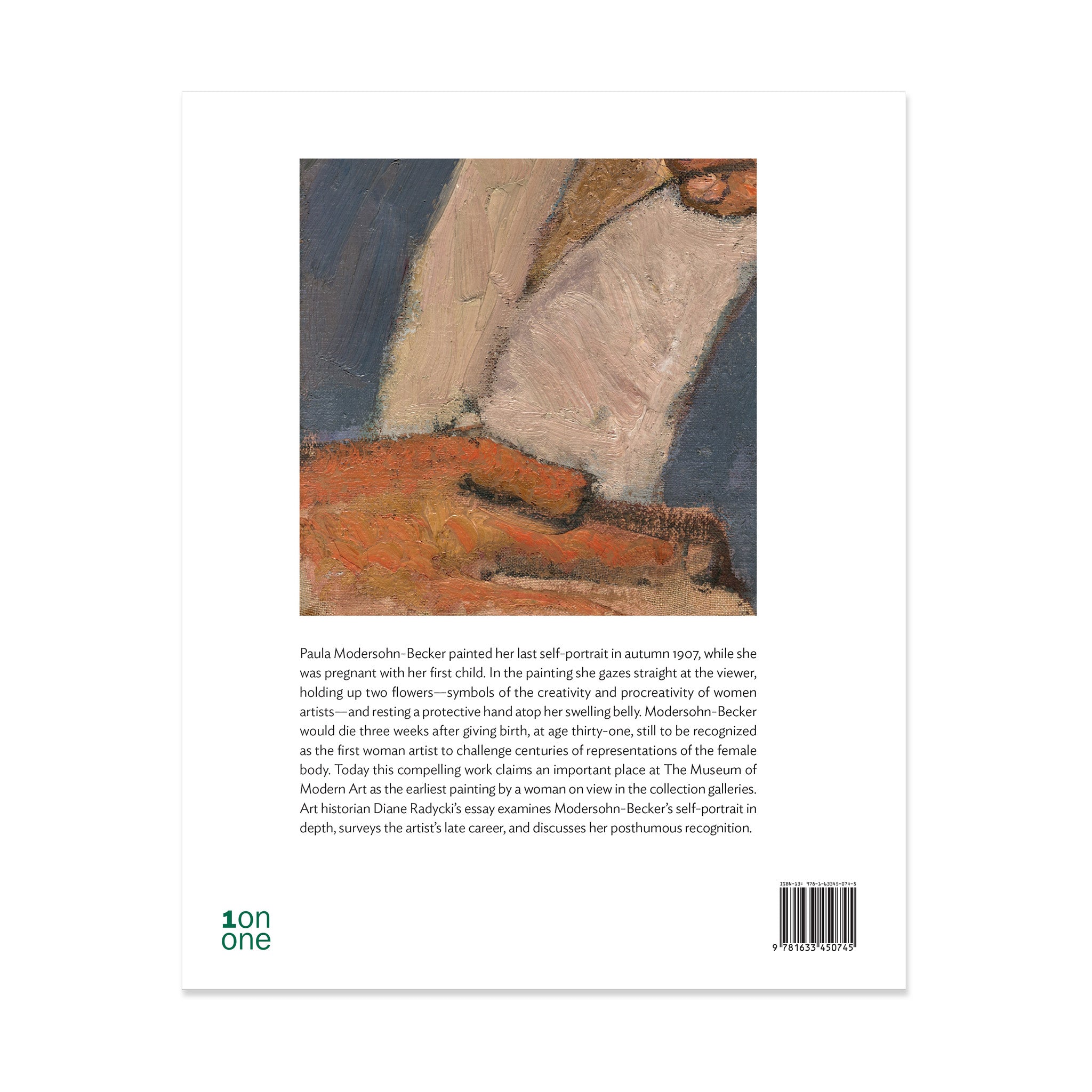 Paula Modersohn-Becker: Self-Portrait, One on One Series - Paperback ...