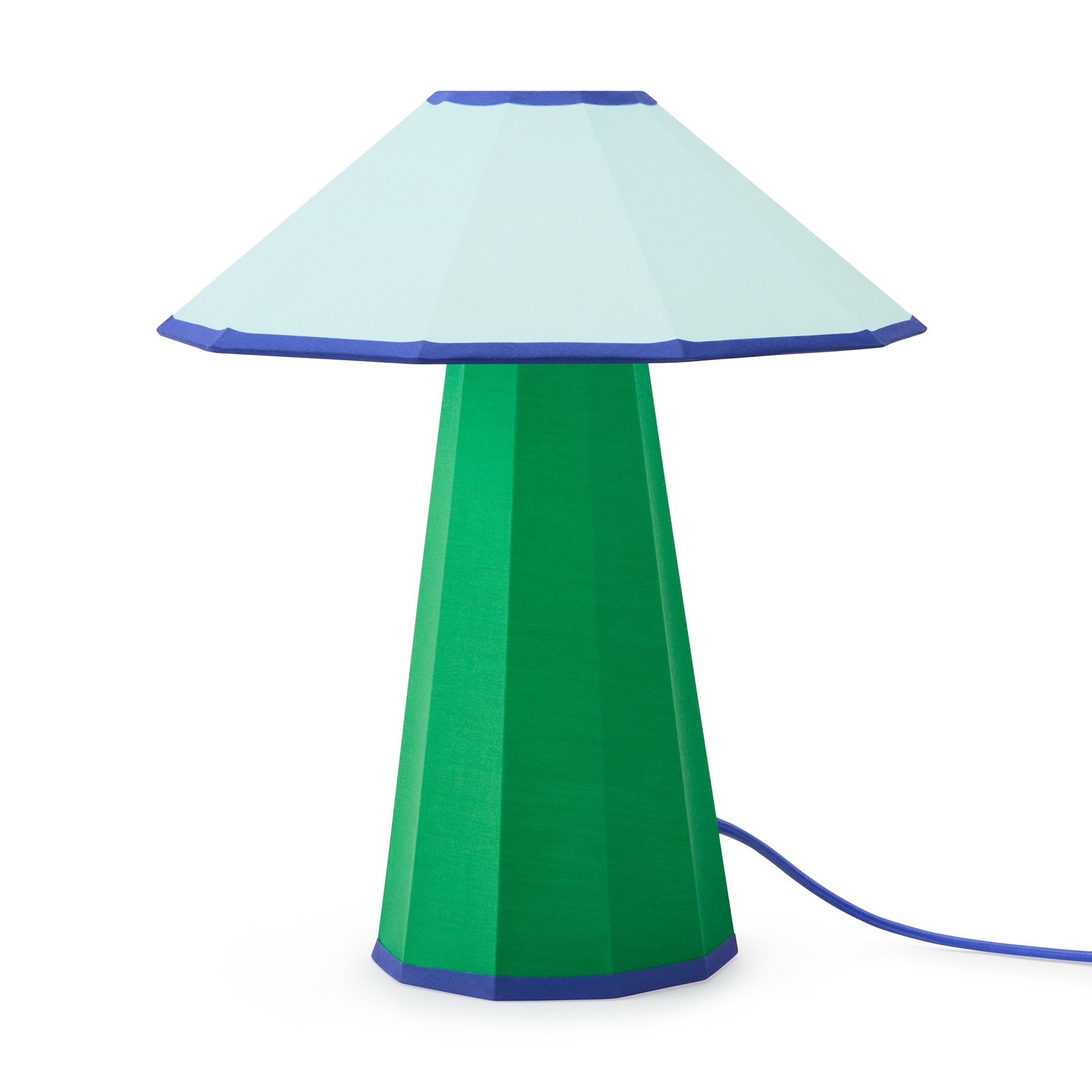 Trimme Table Lamp - Green/ Light Blue – MoMA Design Store
