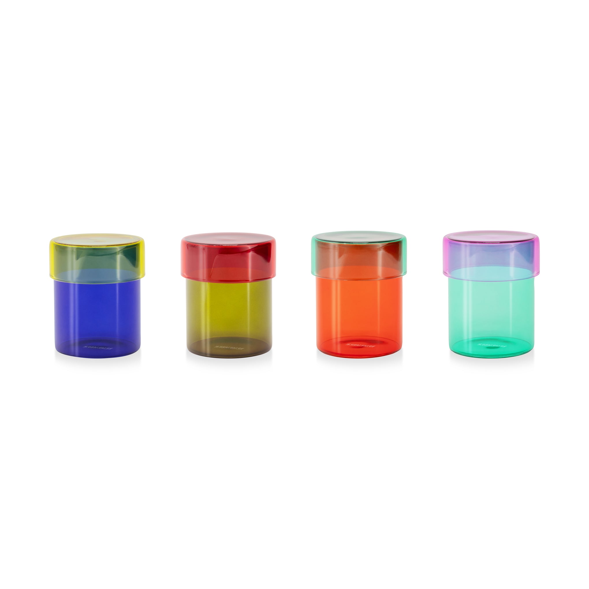 Multicolor Glass Jars - Set of 4 – MoMA Design Store