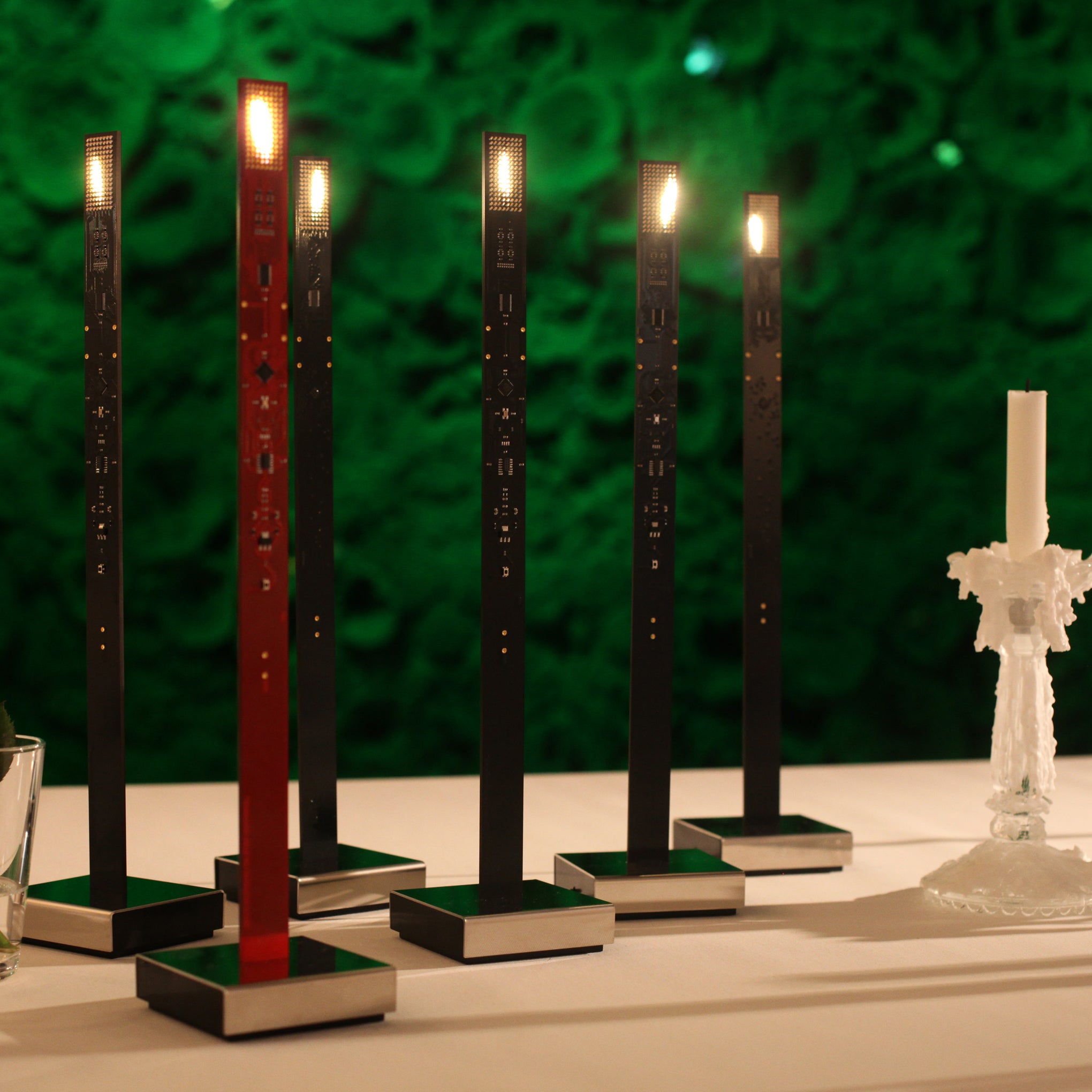 My New Flame Portable LED Lamp - Red – MoMA Design Store