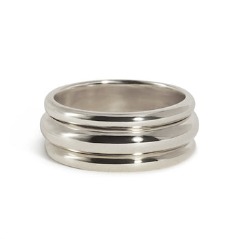 Pivot Ring III - Sterling Silver – MoMA Design Store