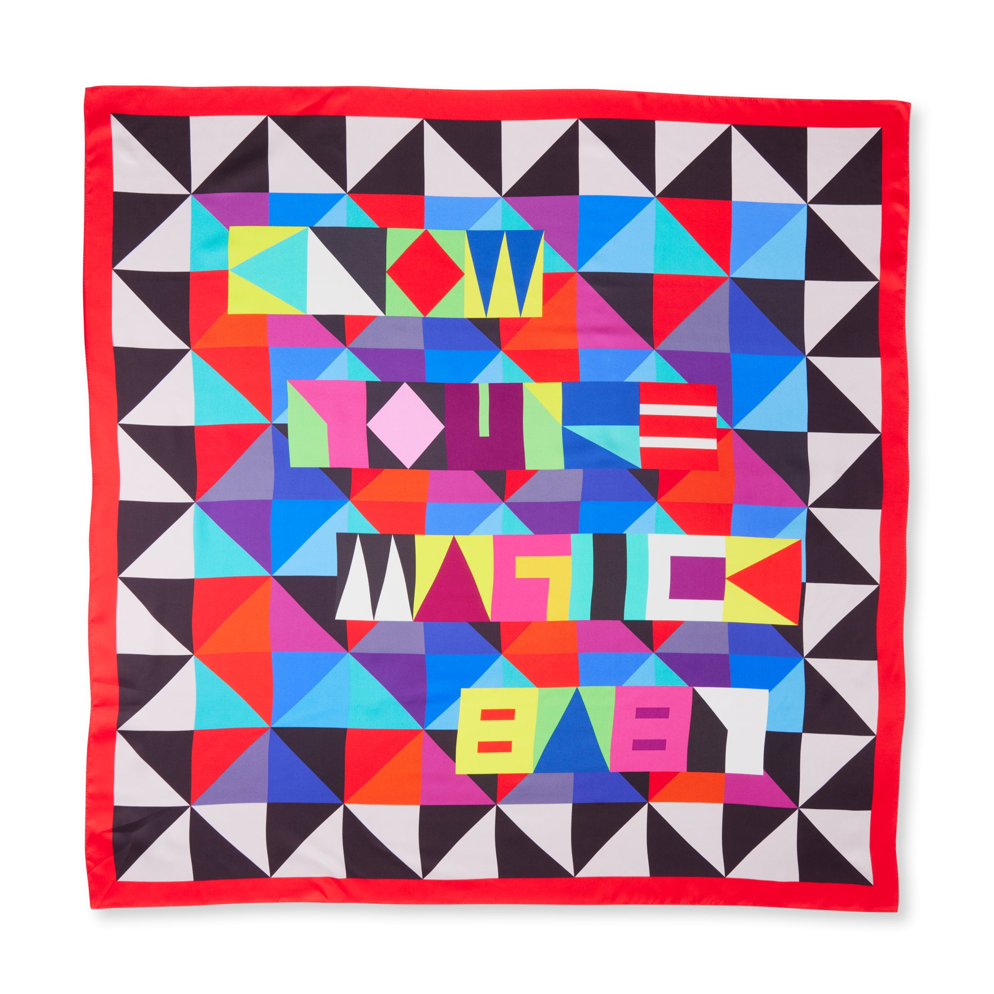 Jeffrey Gibson Know You’re Magick Baby Silk Scarf – MoMA Design Store