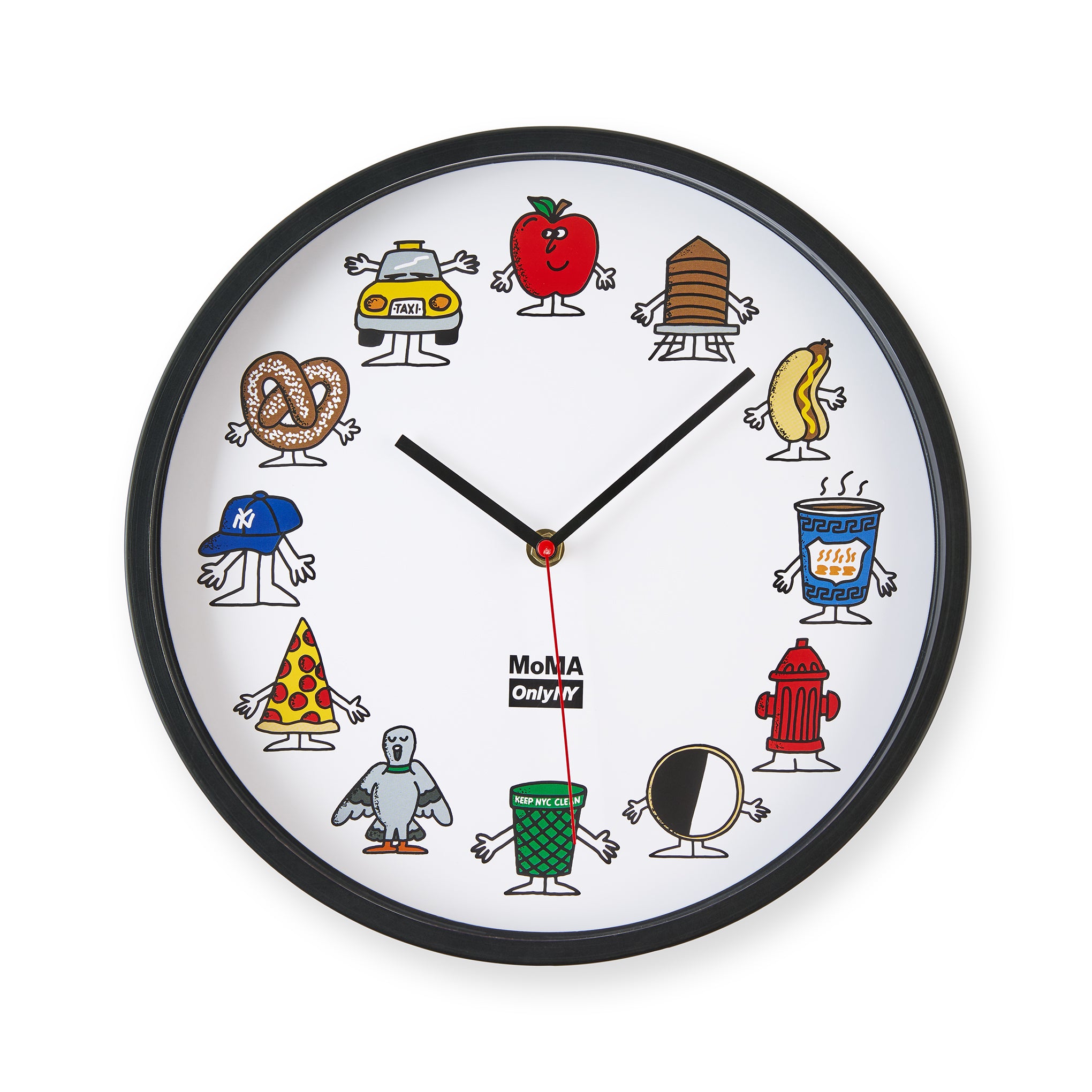 Only NY for MoMA Community of New York Wall Clock – MoMA Design Store
