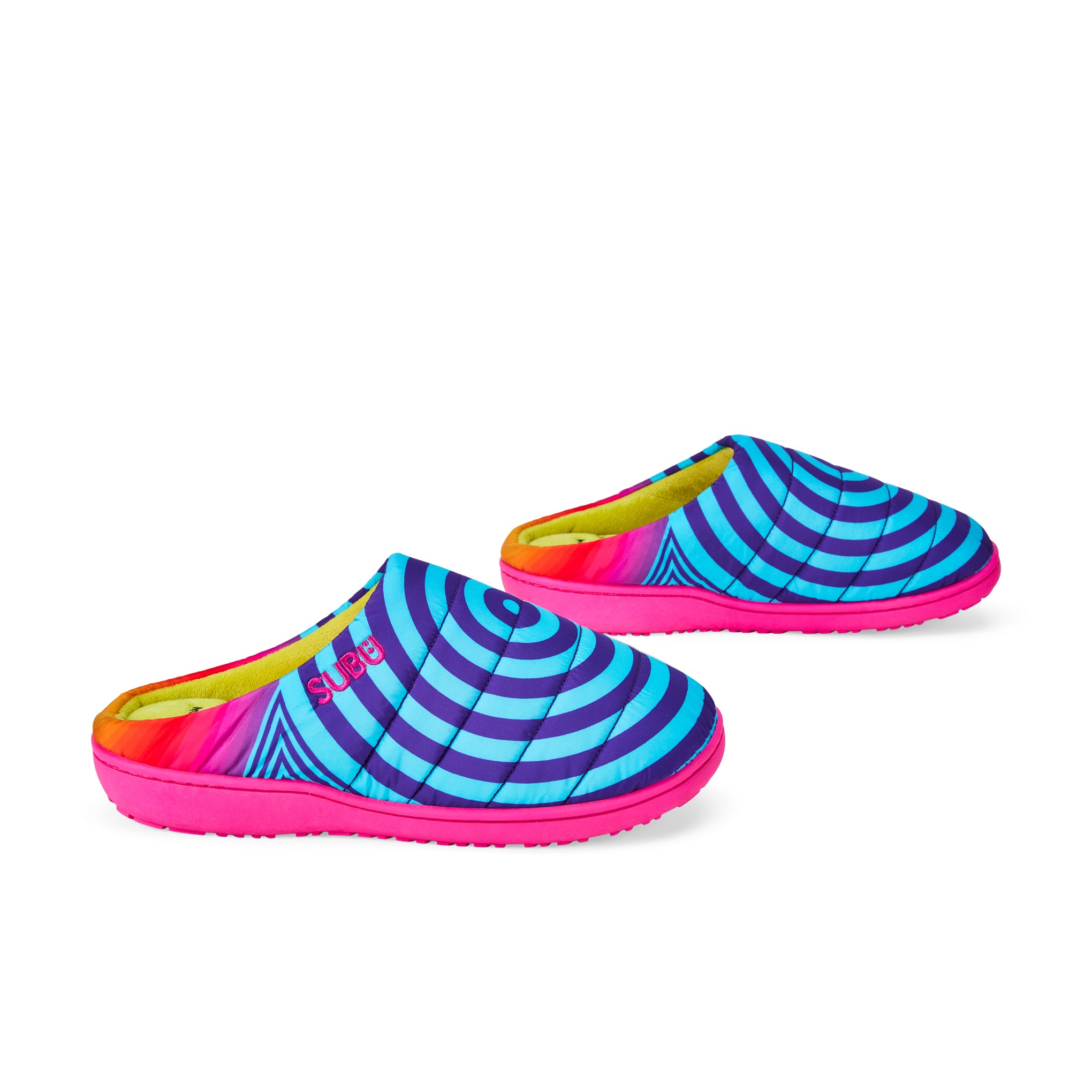 Jeffrey Gibson for MoMA Subu Slippers - Aura Spiral – MoMA Design Store