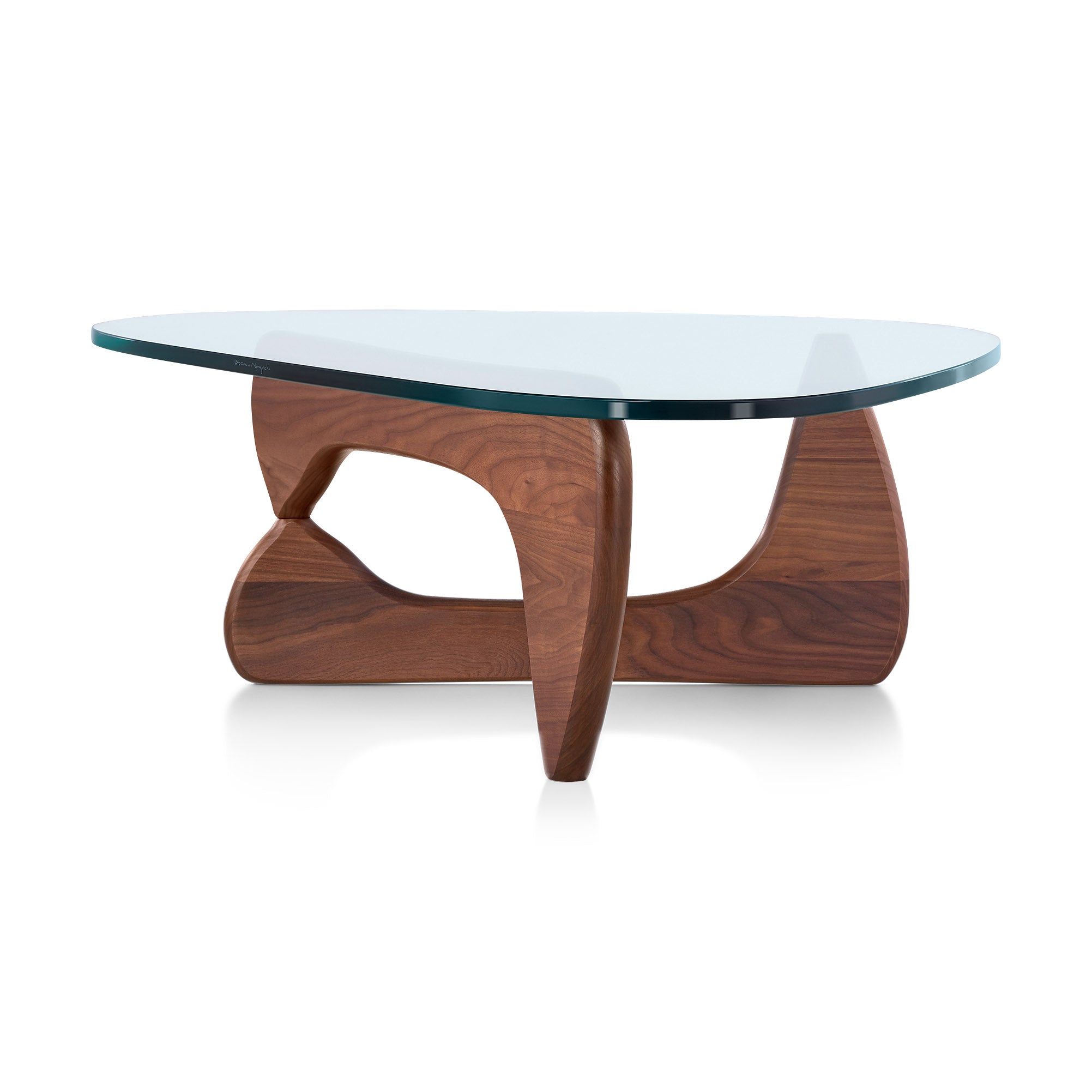 Noguchi Coffee Table from Herman Miller - Transparent/ Walnut – MoMA ...