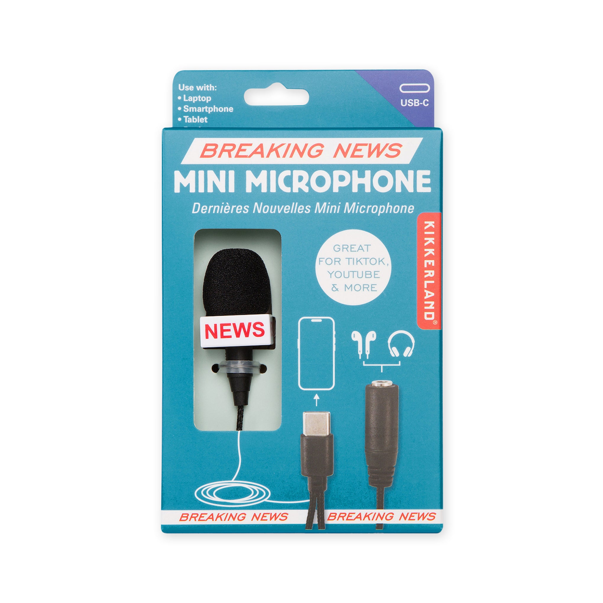 Breaking News Mini Microphone – MoMA Design Store