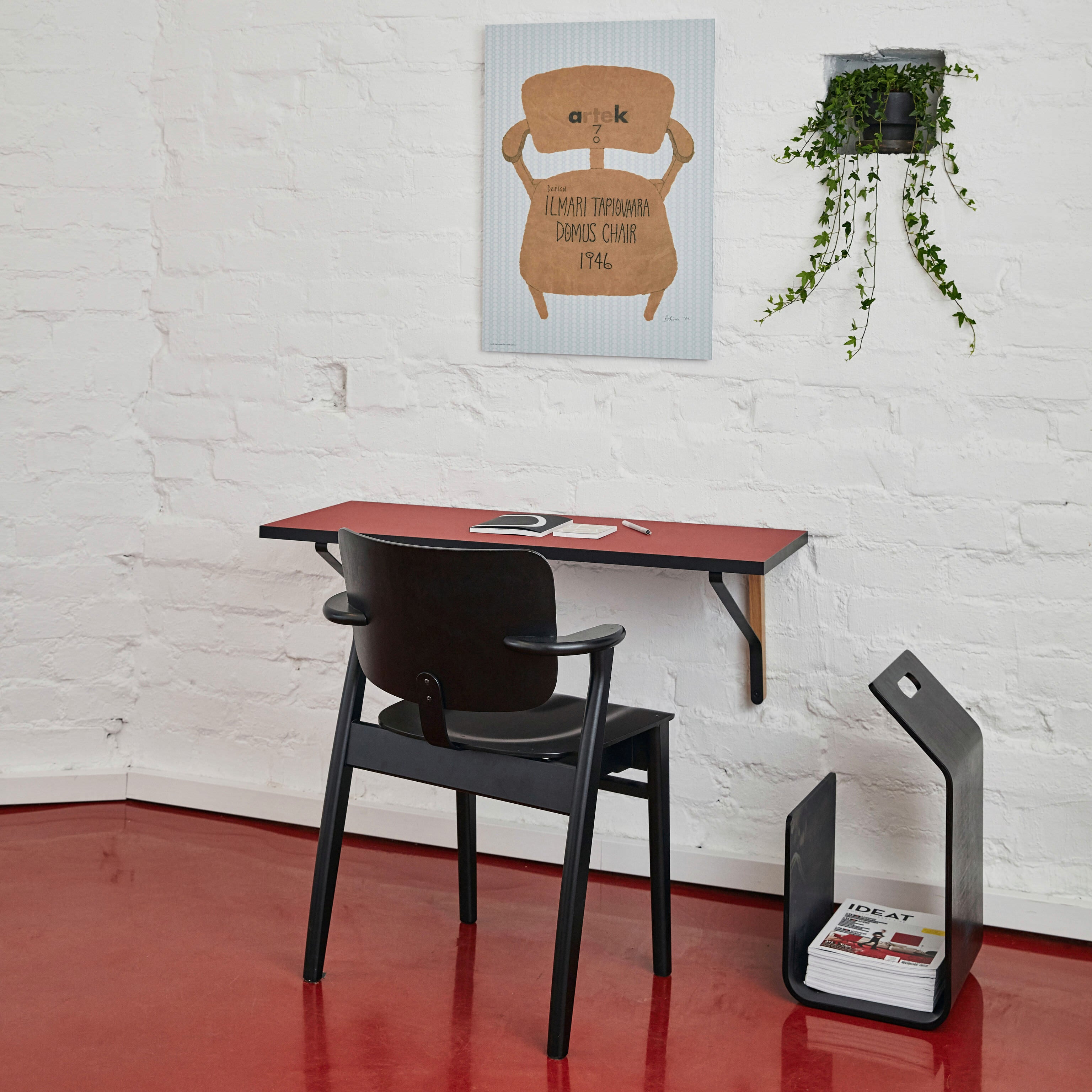 Artek Domus Stackable Chair - Black – MoMA Design Store