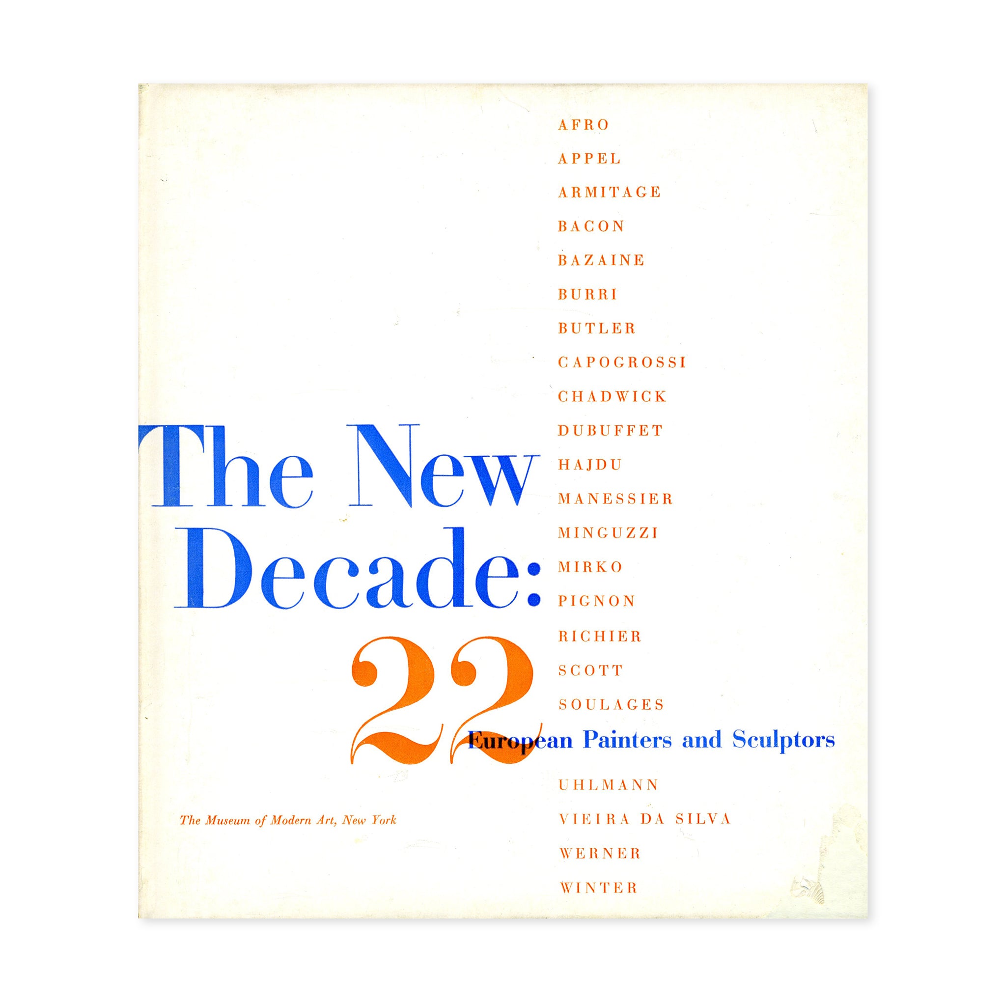 The New Decade: 22 European Painters and Sculptors – MoMA Design Store