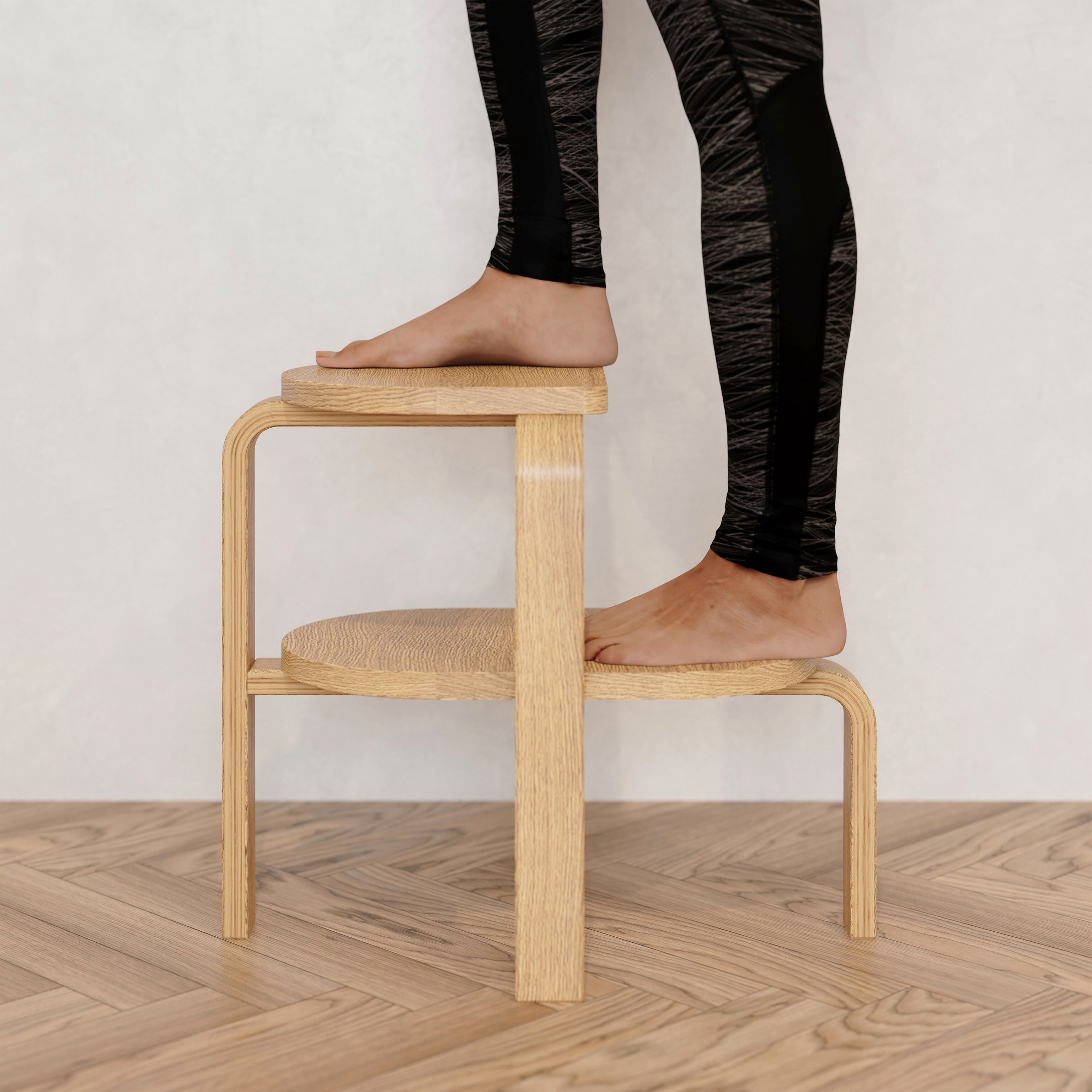 Altura Step Stool & Side Table - Oak – MoMA Design Store
