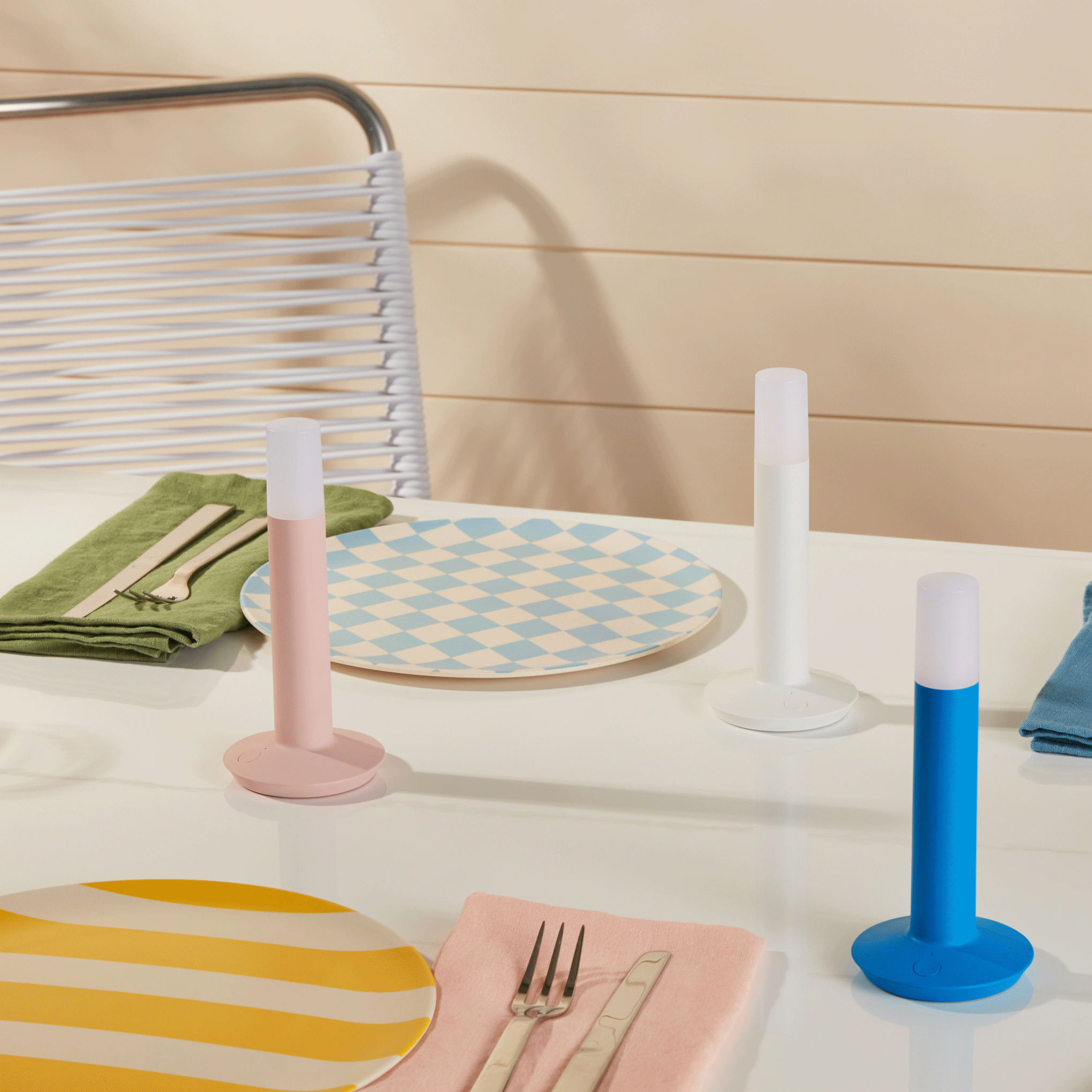 Lighthouse Portable Lamp - White – MoMA Design Store