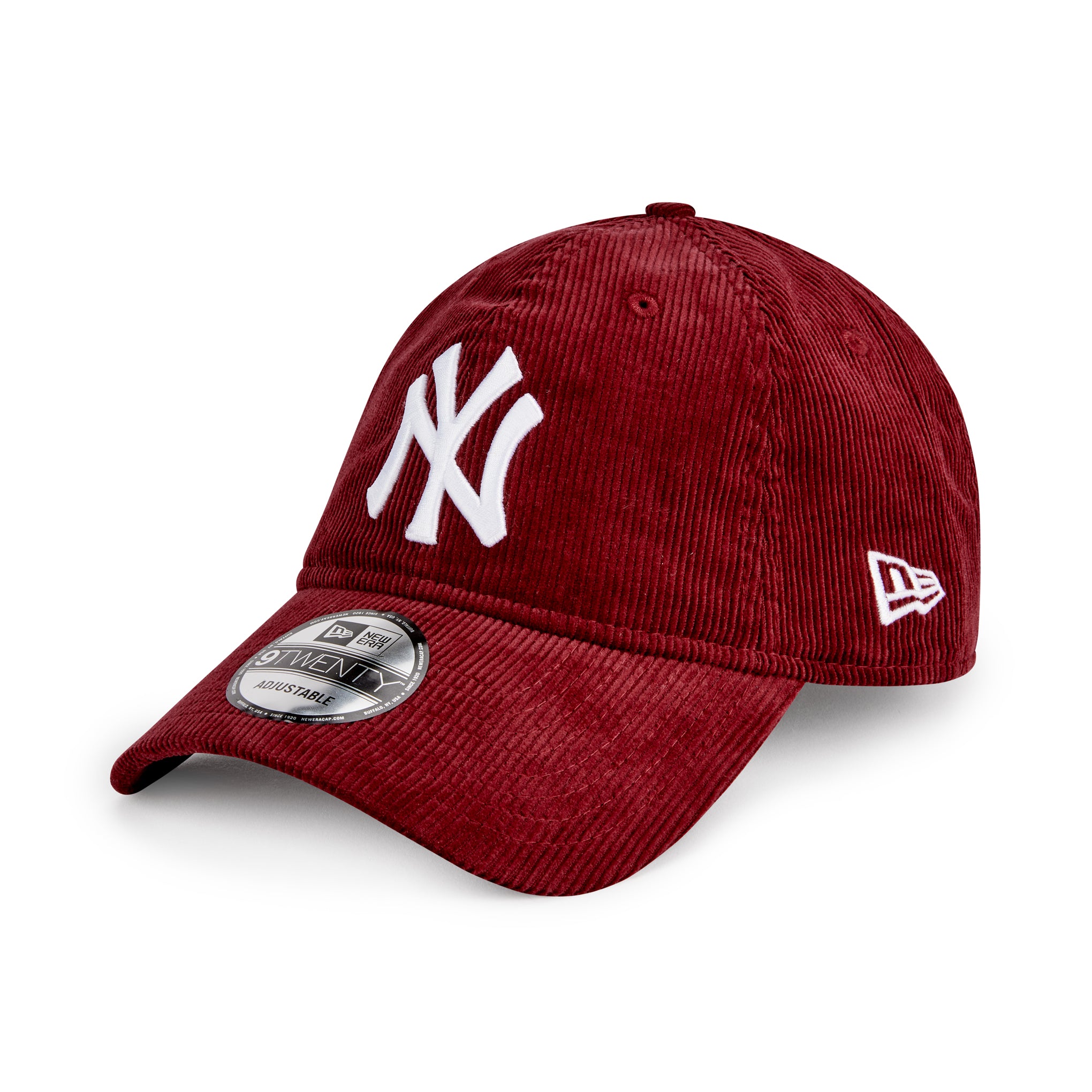 MoMA NY Yankees 9TWENTY Corduroy Adjustable Baseball Cap - Maroon ...