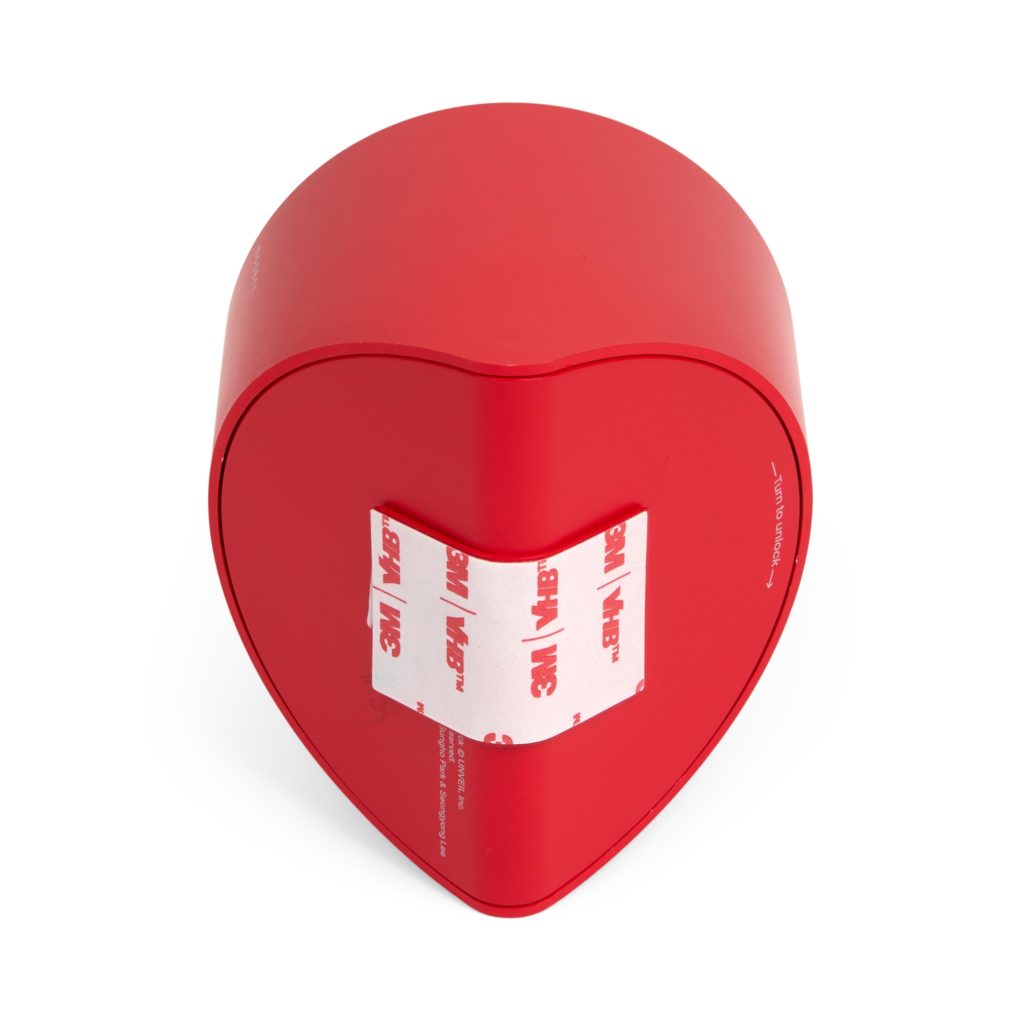 Corner Desk Clock - Red – MoMA Design Store