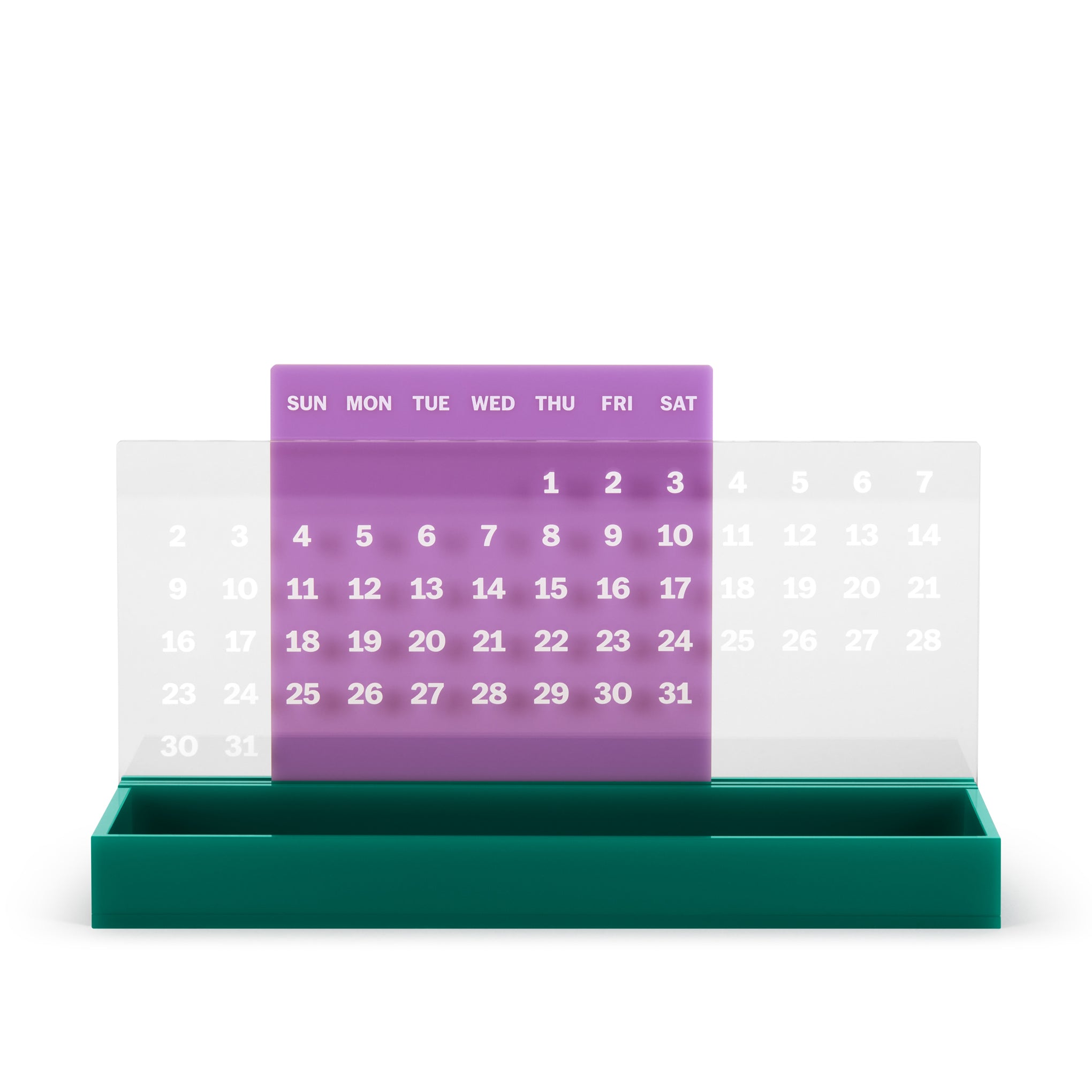 MoMA Colorplay Perpetual Calendar and Organizer - Pink – MoMA Design Store