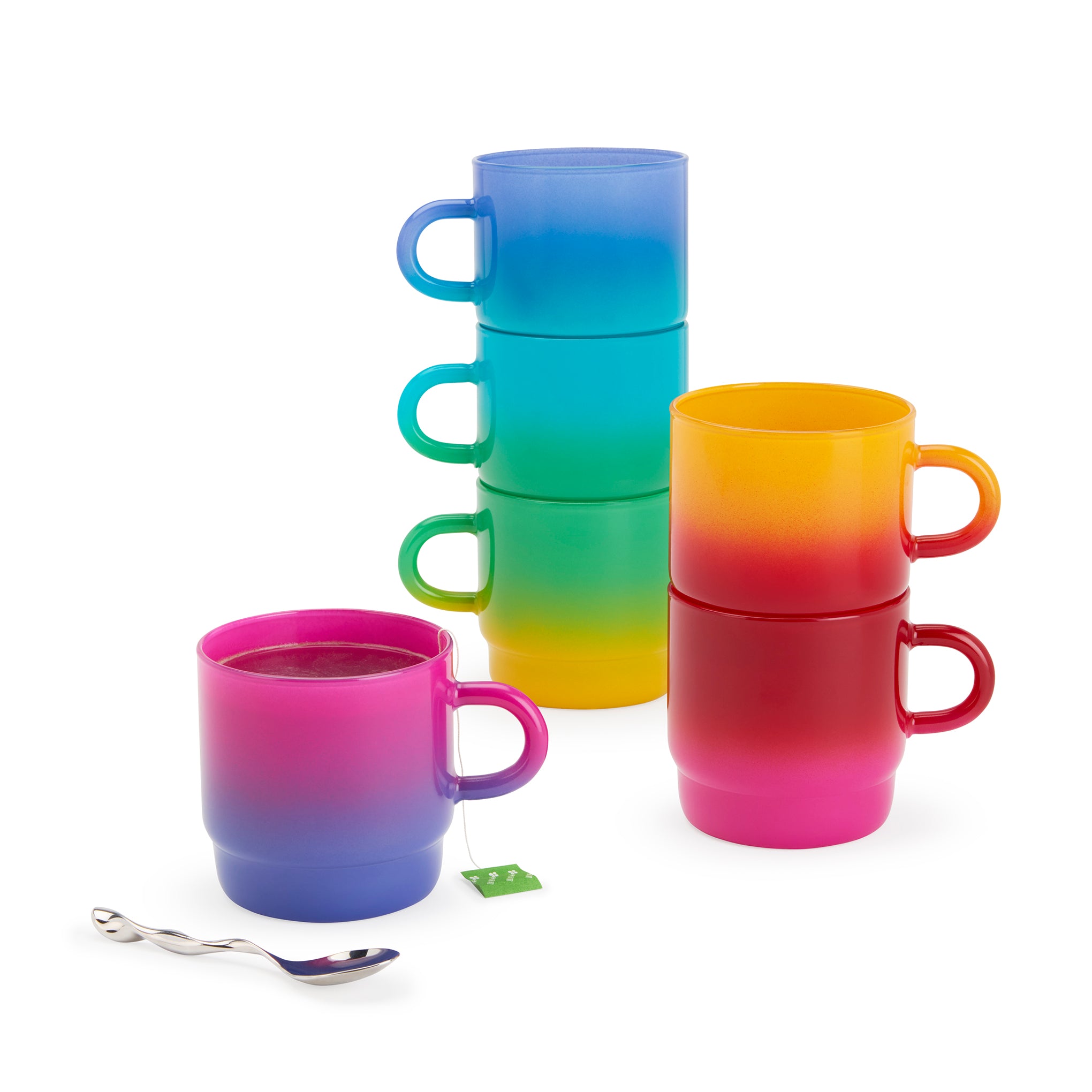 Spectrum Dinnerware - Mugs S/6 – MoMA Design Store