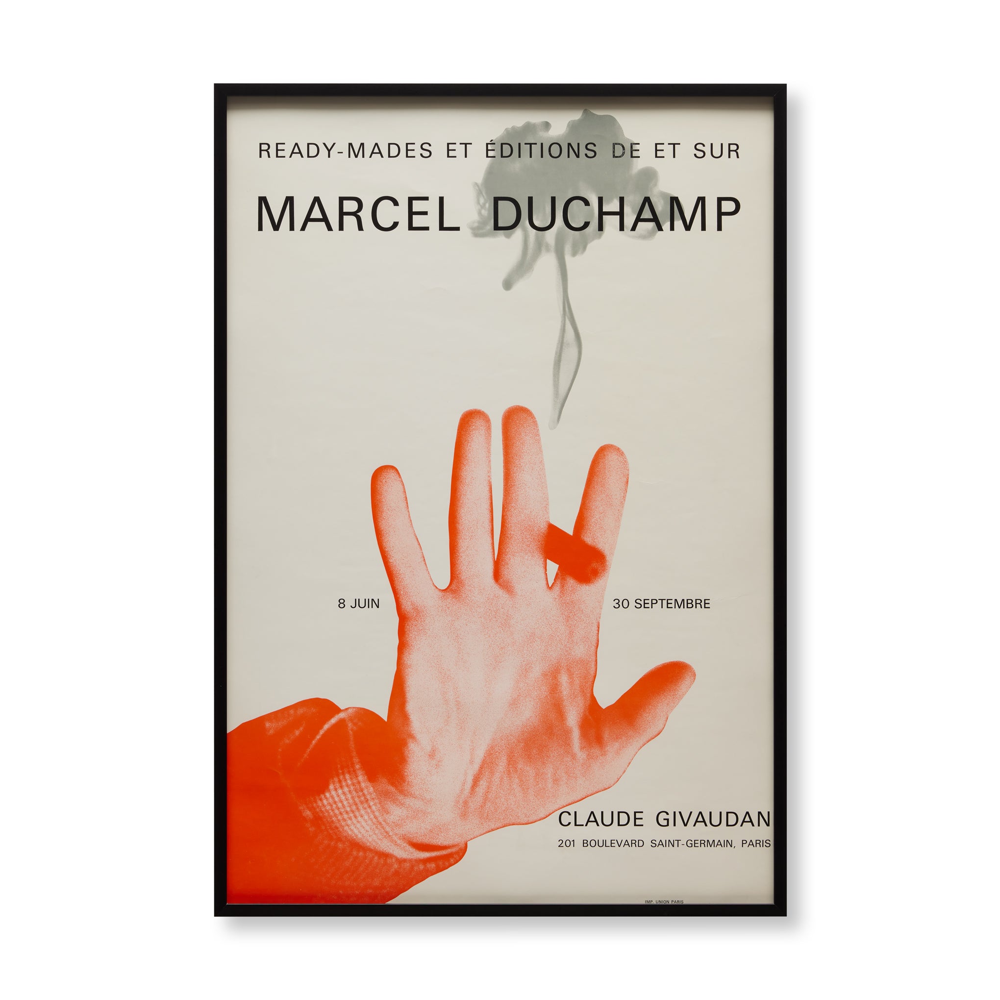 Marcel Duchamp Galerie Claude Givaudan Framed Poster – MoMA Design Store