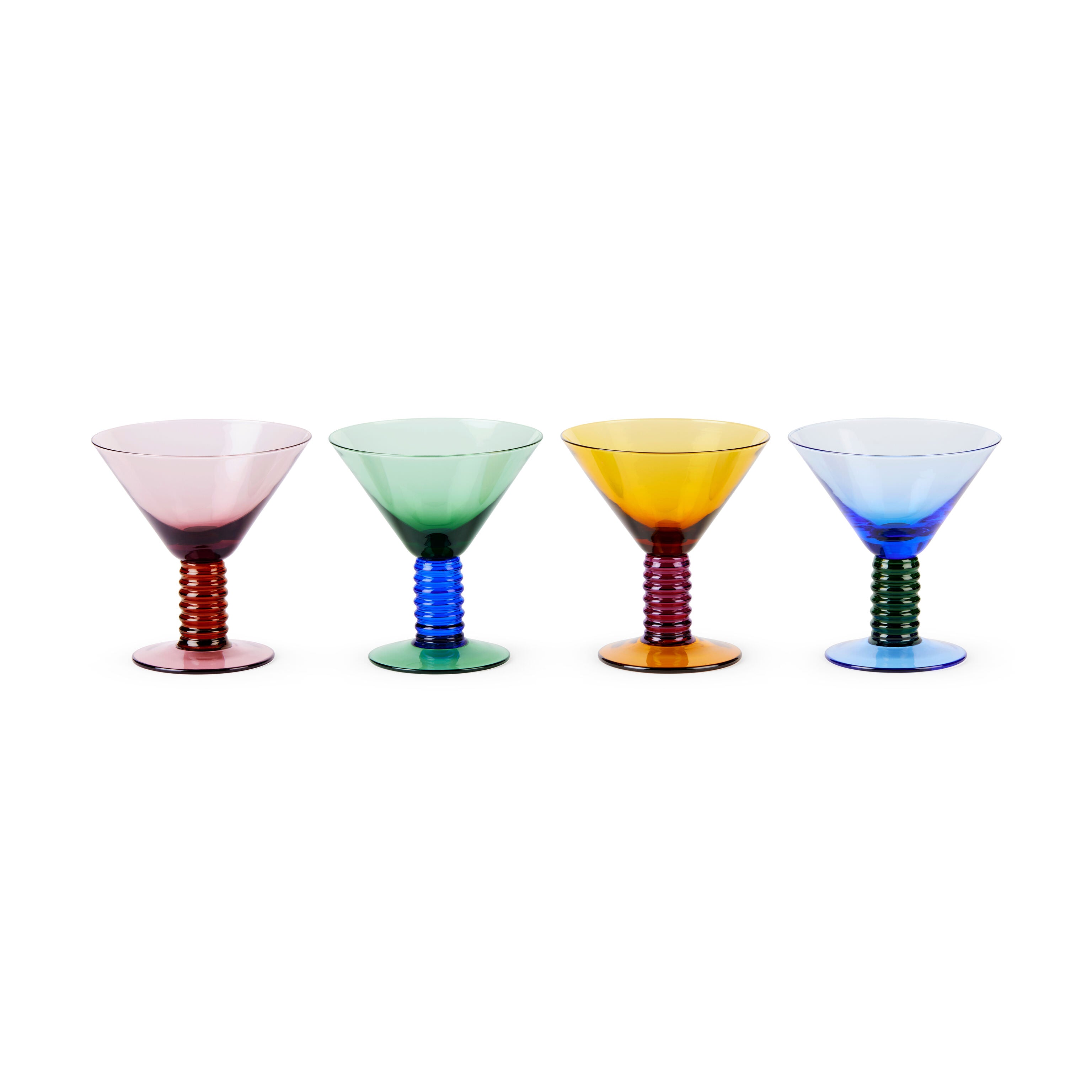 Saturn Glassware - Set of 4 - Martini Set of 4 – MoMA Design Store