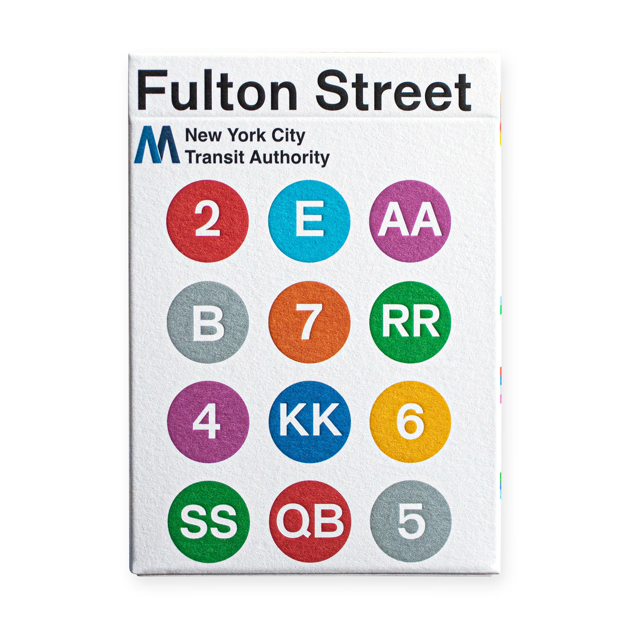 MTA Vignelli Map Playing Cards – MoMA Design Store
