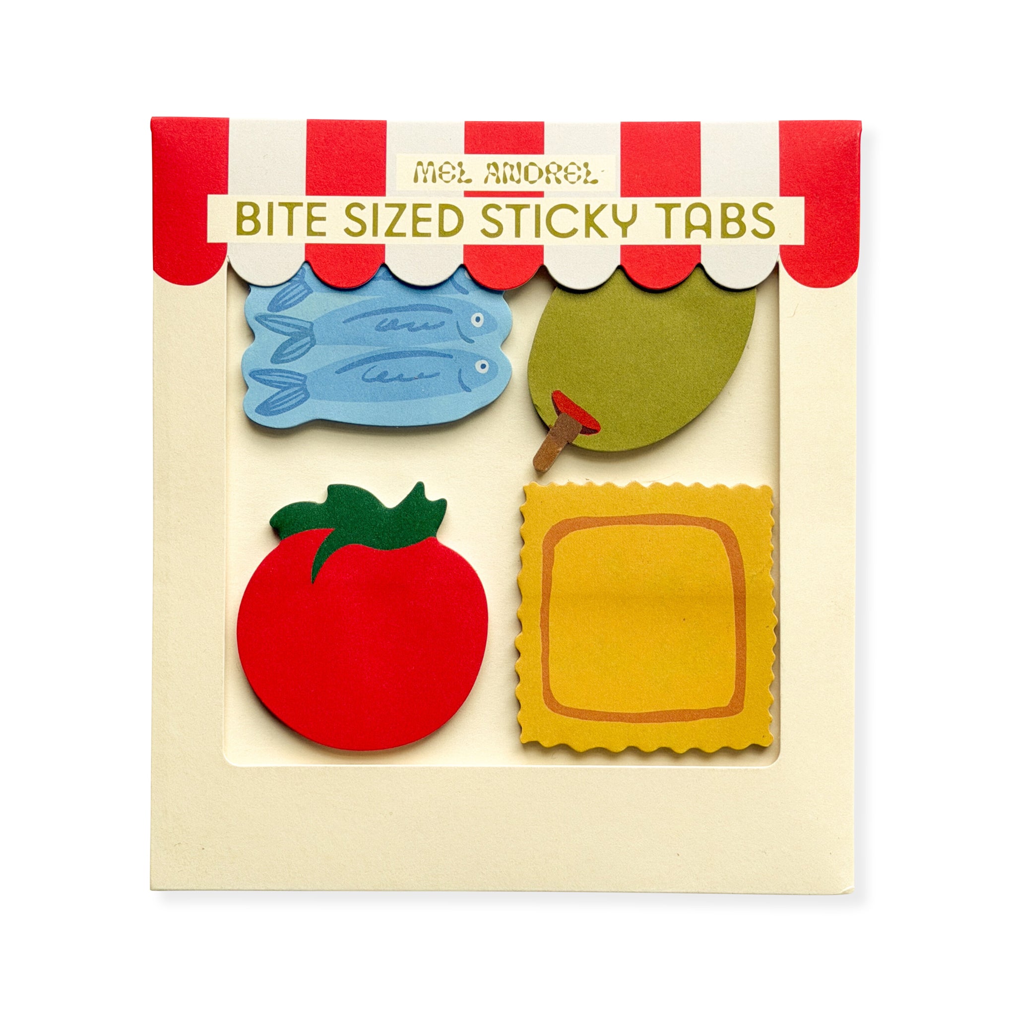 Bite Sized Sticky Note Pads - Set of 4 – MoMA Design Store