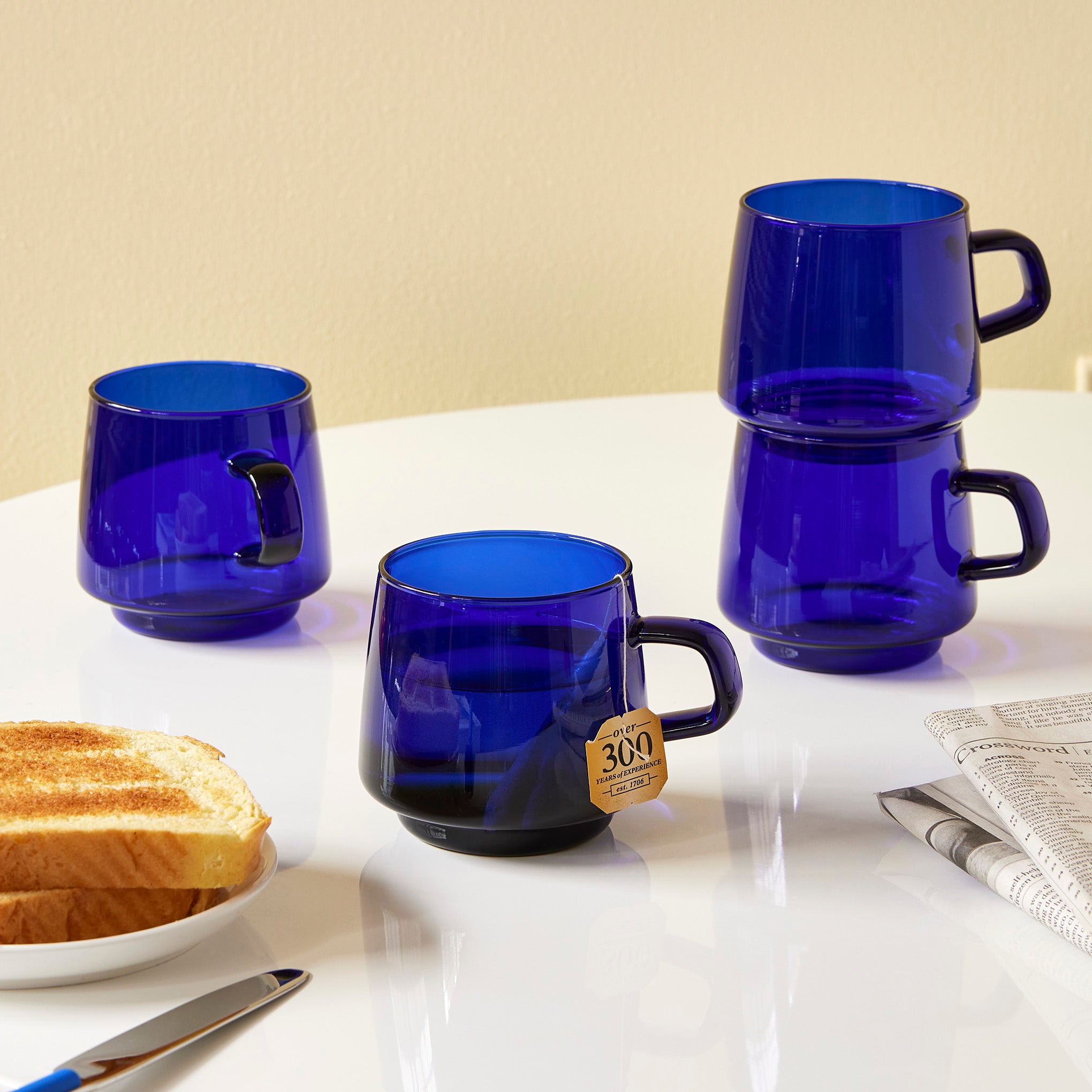 Midnight Glass Drinkware - Set of 4 - Mug – MoMA Design Store