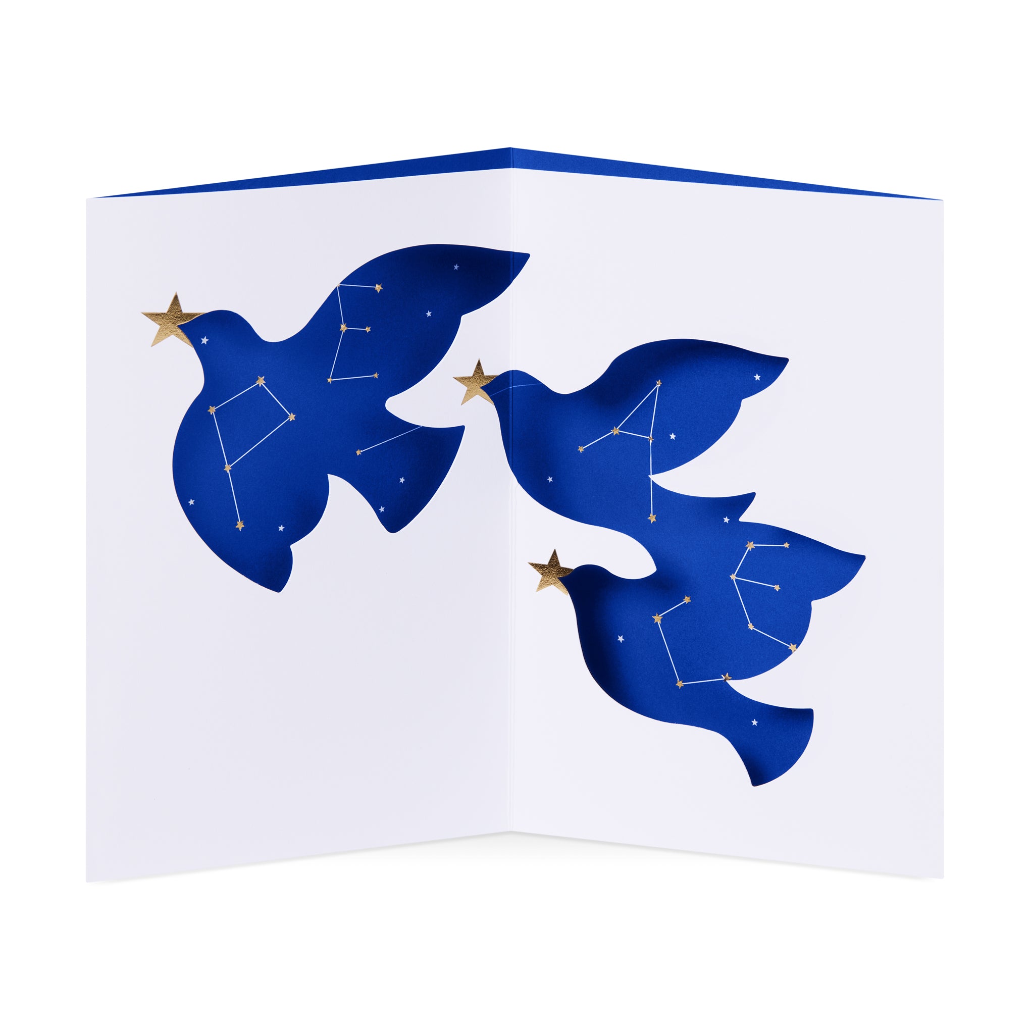Cosmic Doves Peace Holiday Pop-Up Cards - Set of 8 – MoMA Design Store