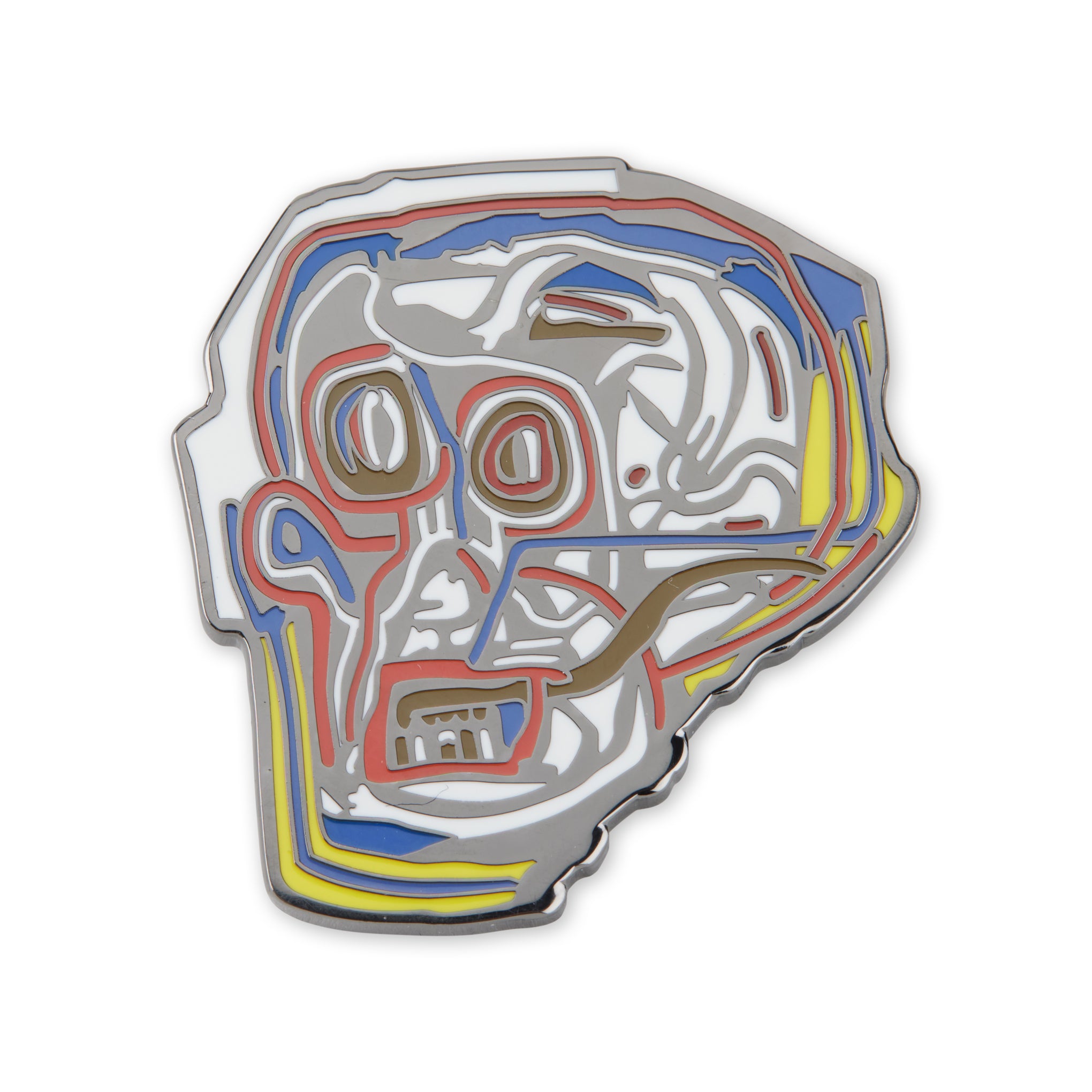 Jean-Michel Basquiat Enamel Pin - Mask – MoMA Design Store