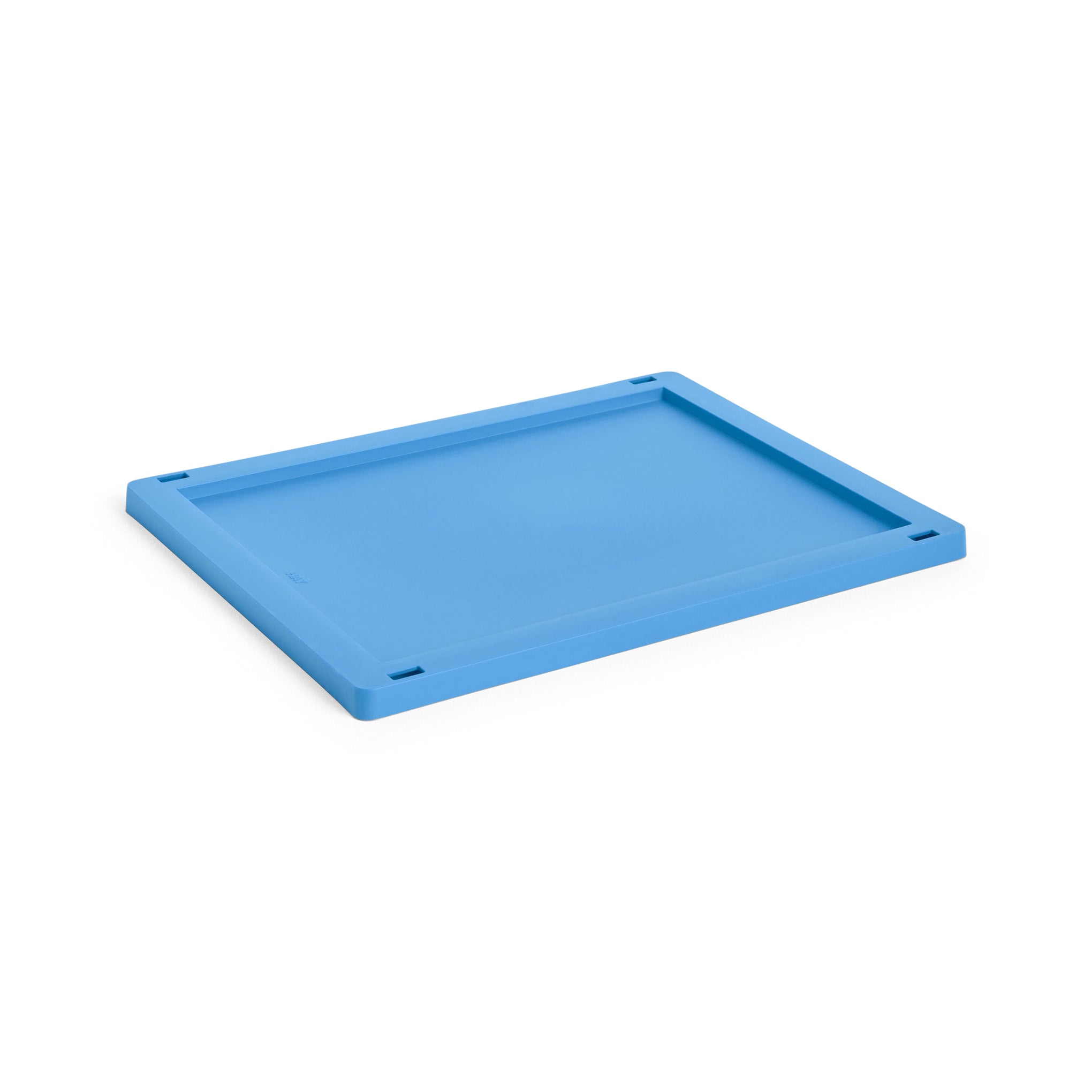 HAY Recycled Storage Bin Collapsible Plastic Lid - Electric Blue – MoMA ...