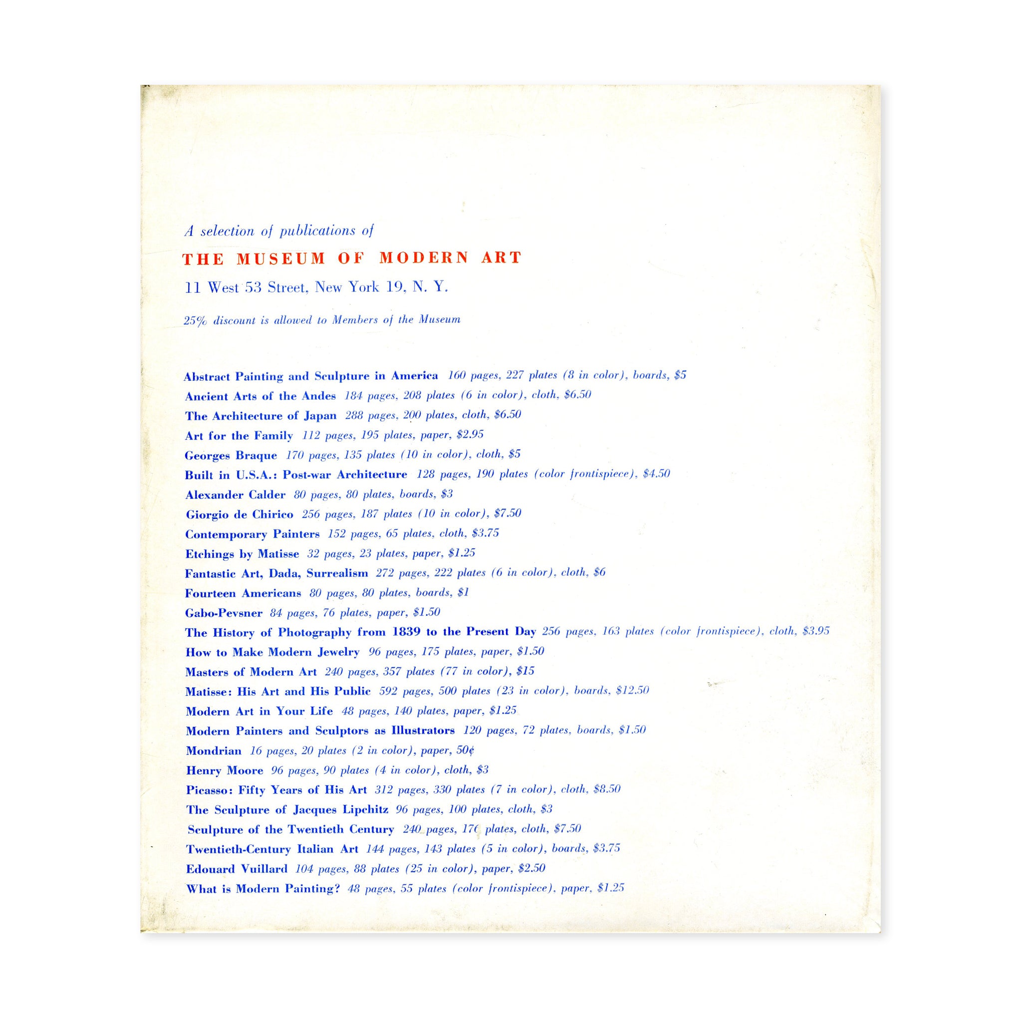 The New Decade: 22 European Painters and Sculptors – MoMA Design Store