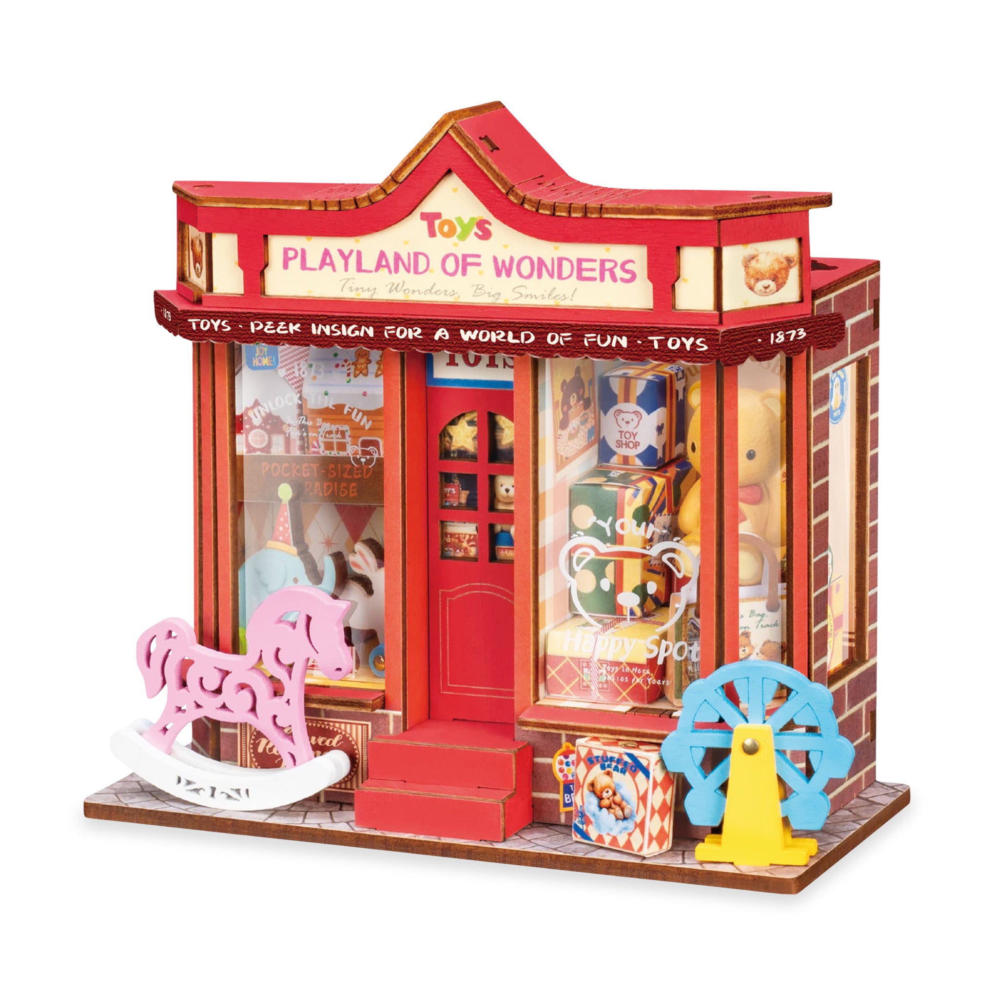 Rolife DIY Miniature Shop Kit (Toy Shop or Pet Shop) - Whimsy Toy Shop ...
