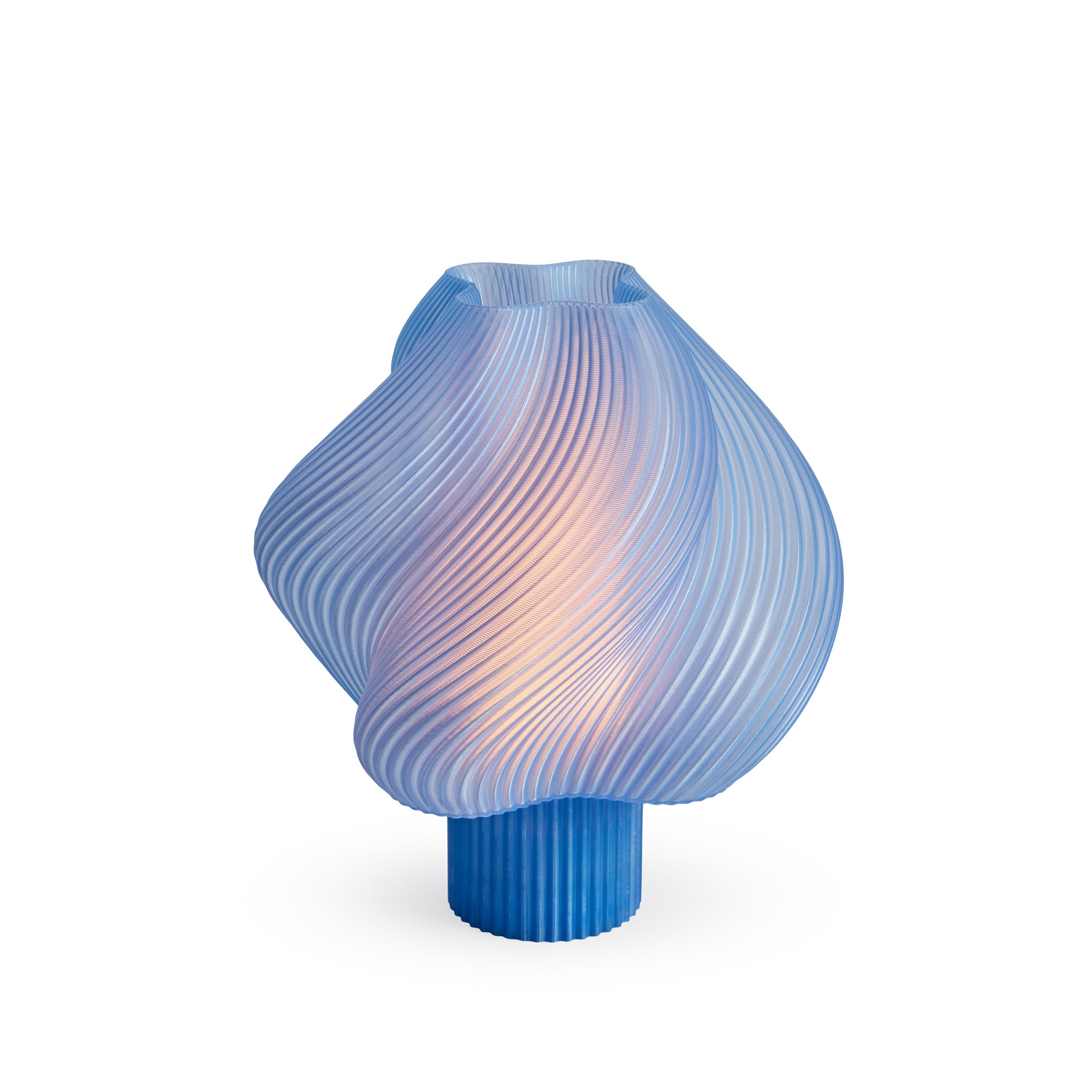 Soft Serve 3D-Printed Lamp - Blueberry Sorbet – MoMA Design Store