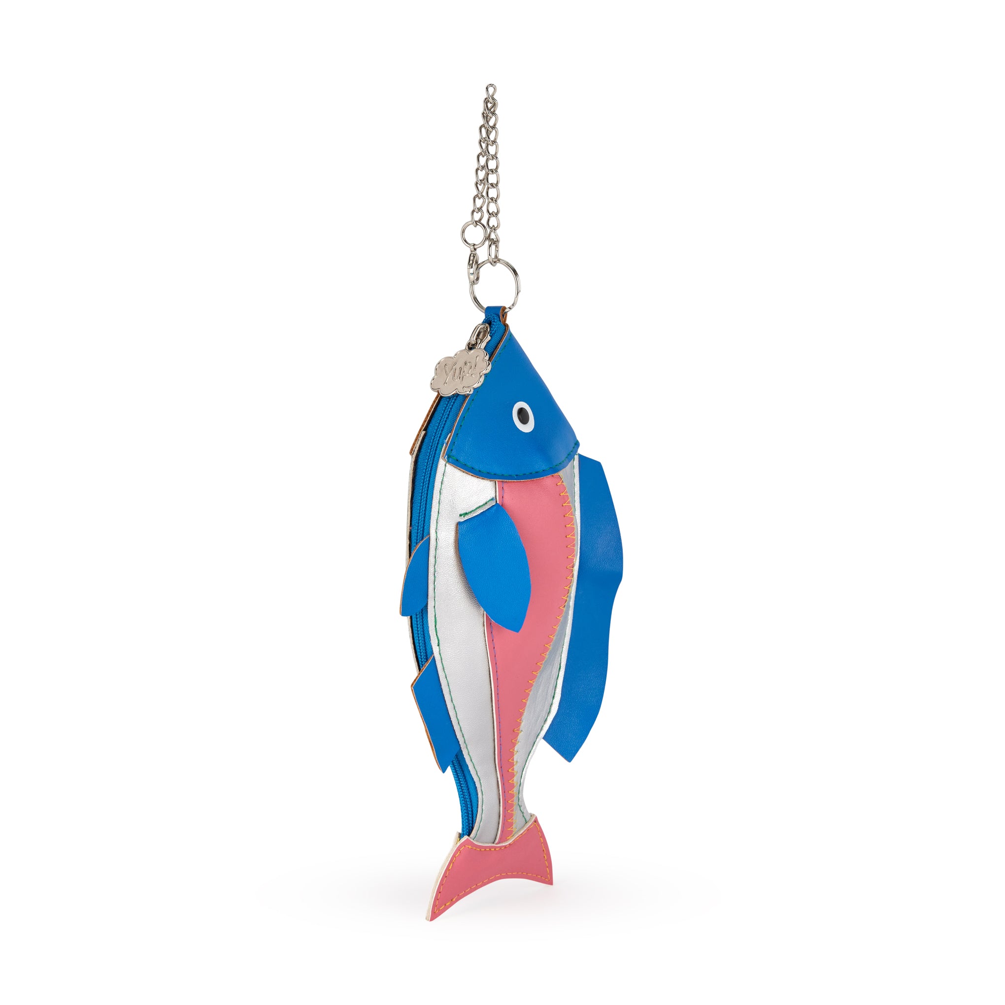Fish Zip Pouch - Blue/ Pink – MoMA Design Store