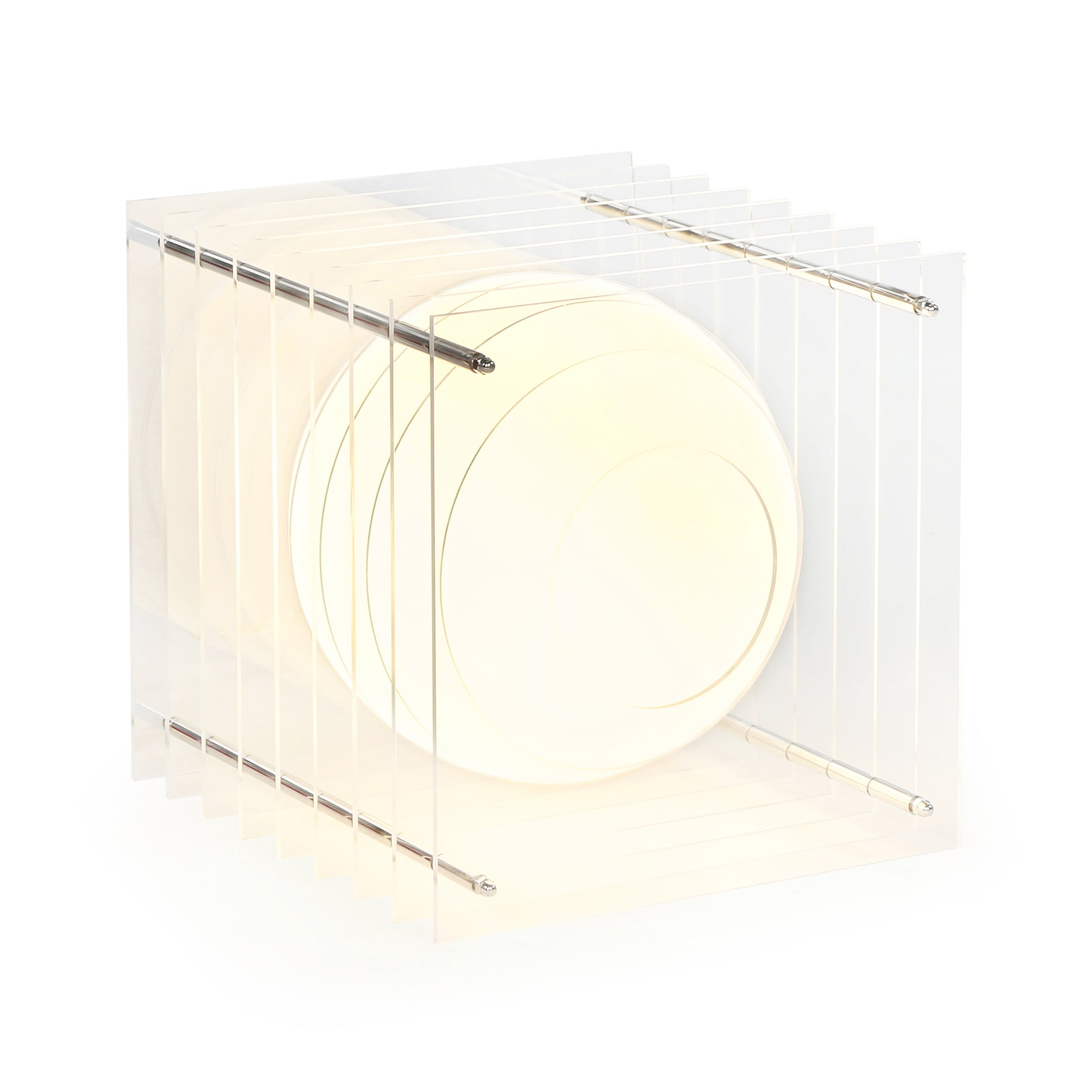 Lớp Layers Table Lamp - Transparent – MoMA Design Store