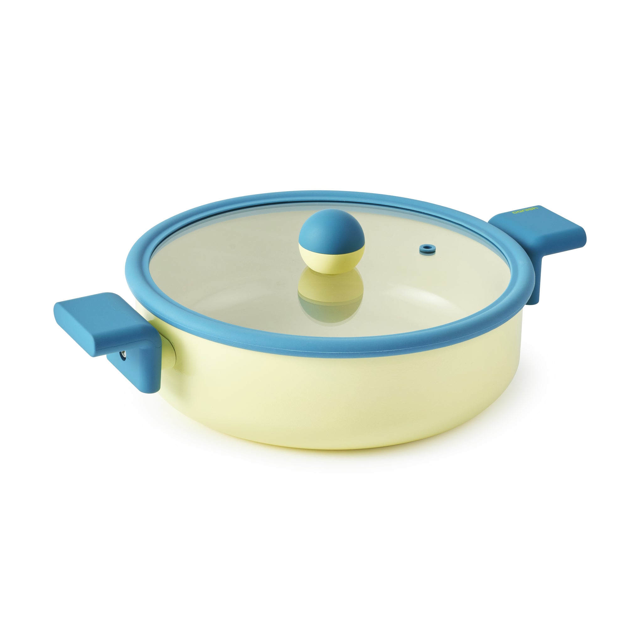 Geometric Non-Stick Cookware with Lid - Wide Pot – MoMA Design Store