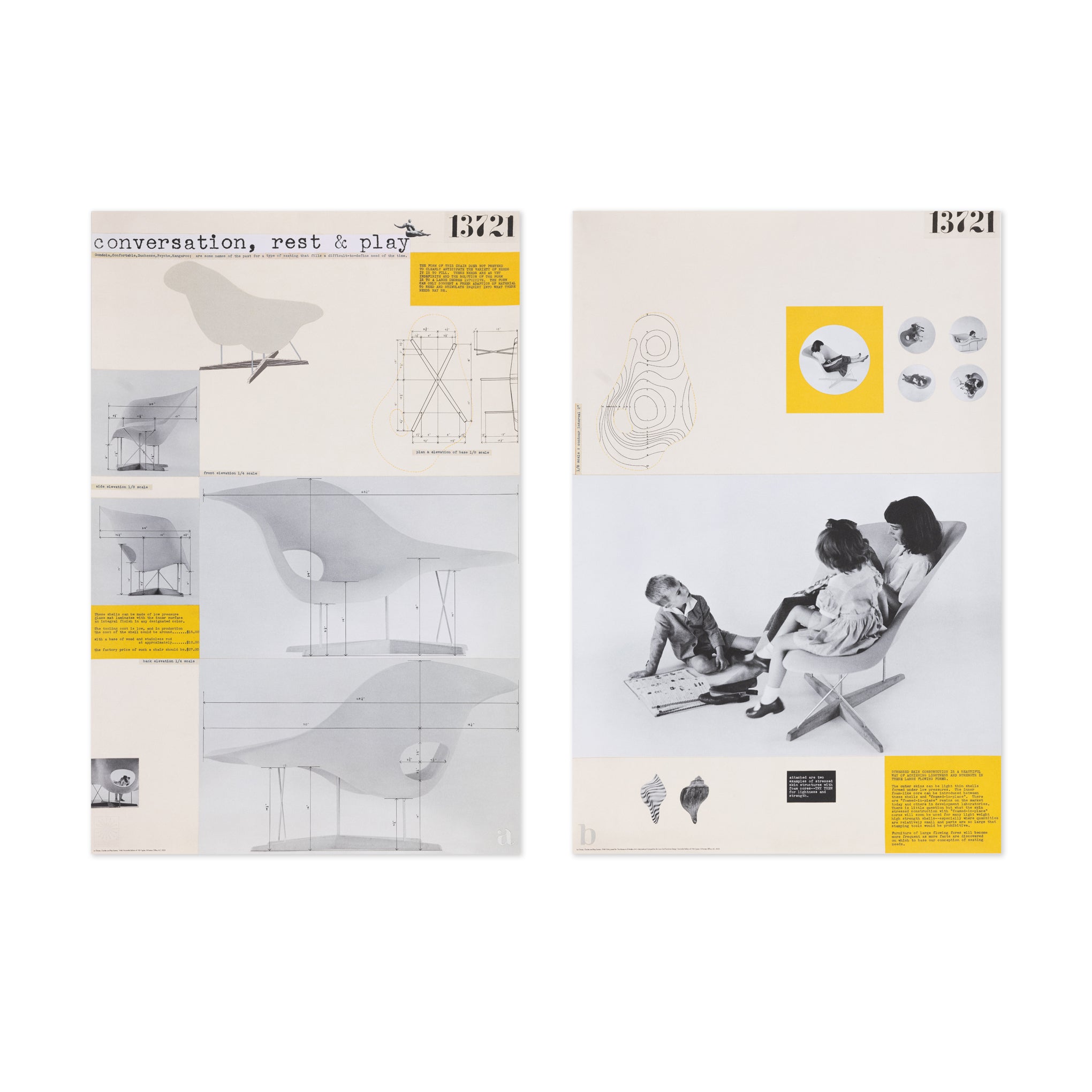 La Chaise Entry Panels Limited Edition Poster – MoMA Design Store