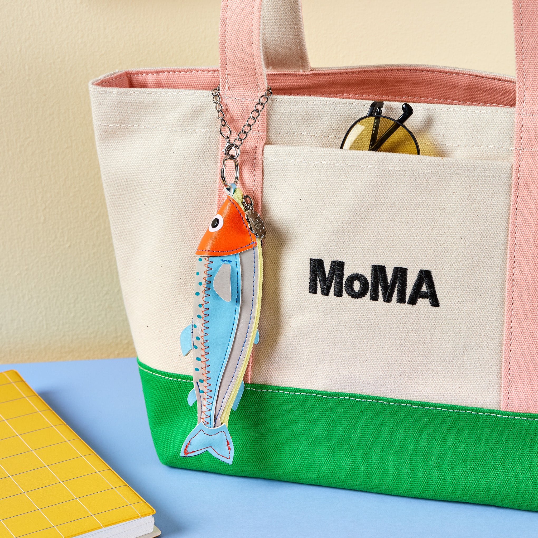Fish Zip Pouch - Blue/ Orange – MoMA Design Store