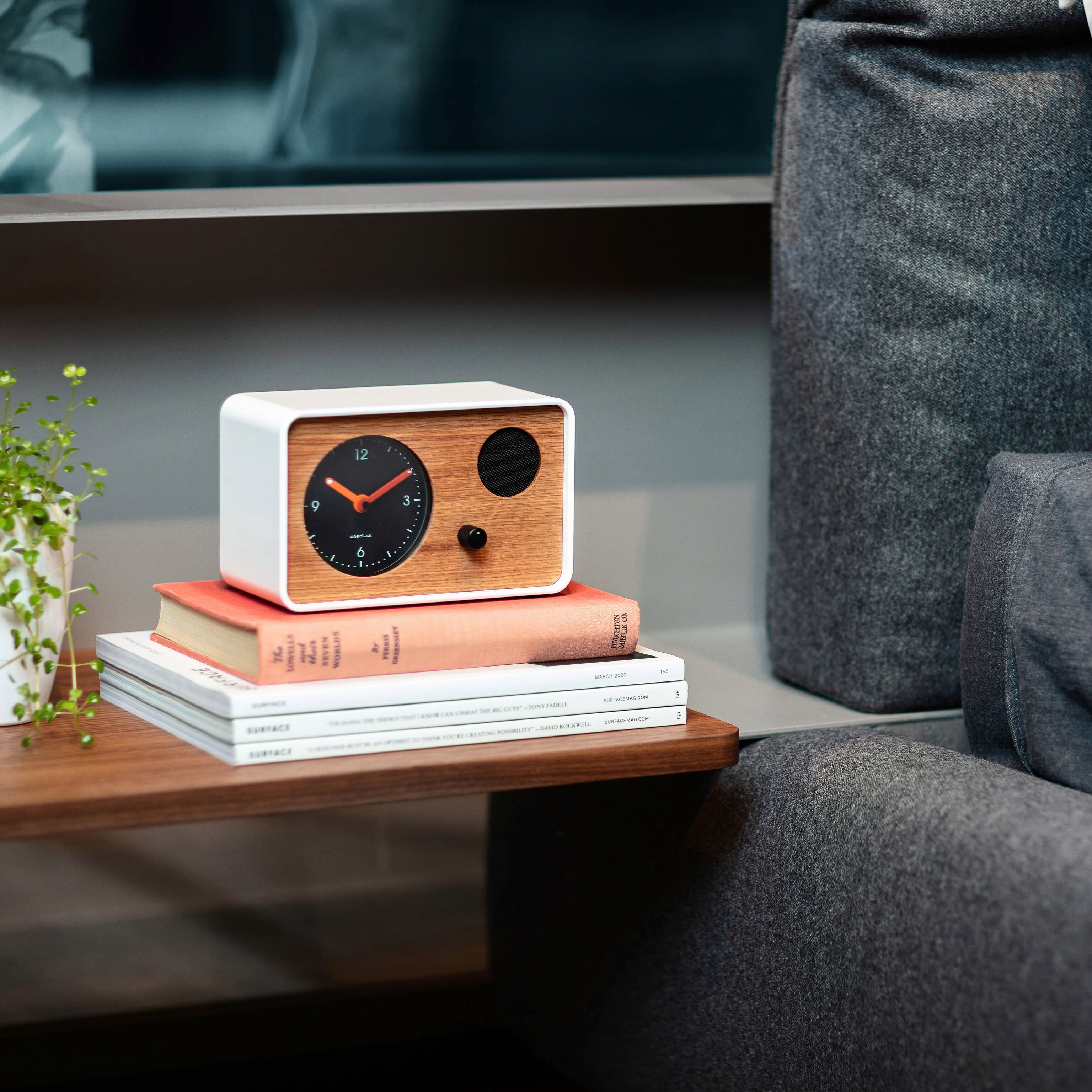 OneClock Alarm Clock - White – MoMA Design Store