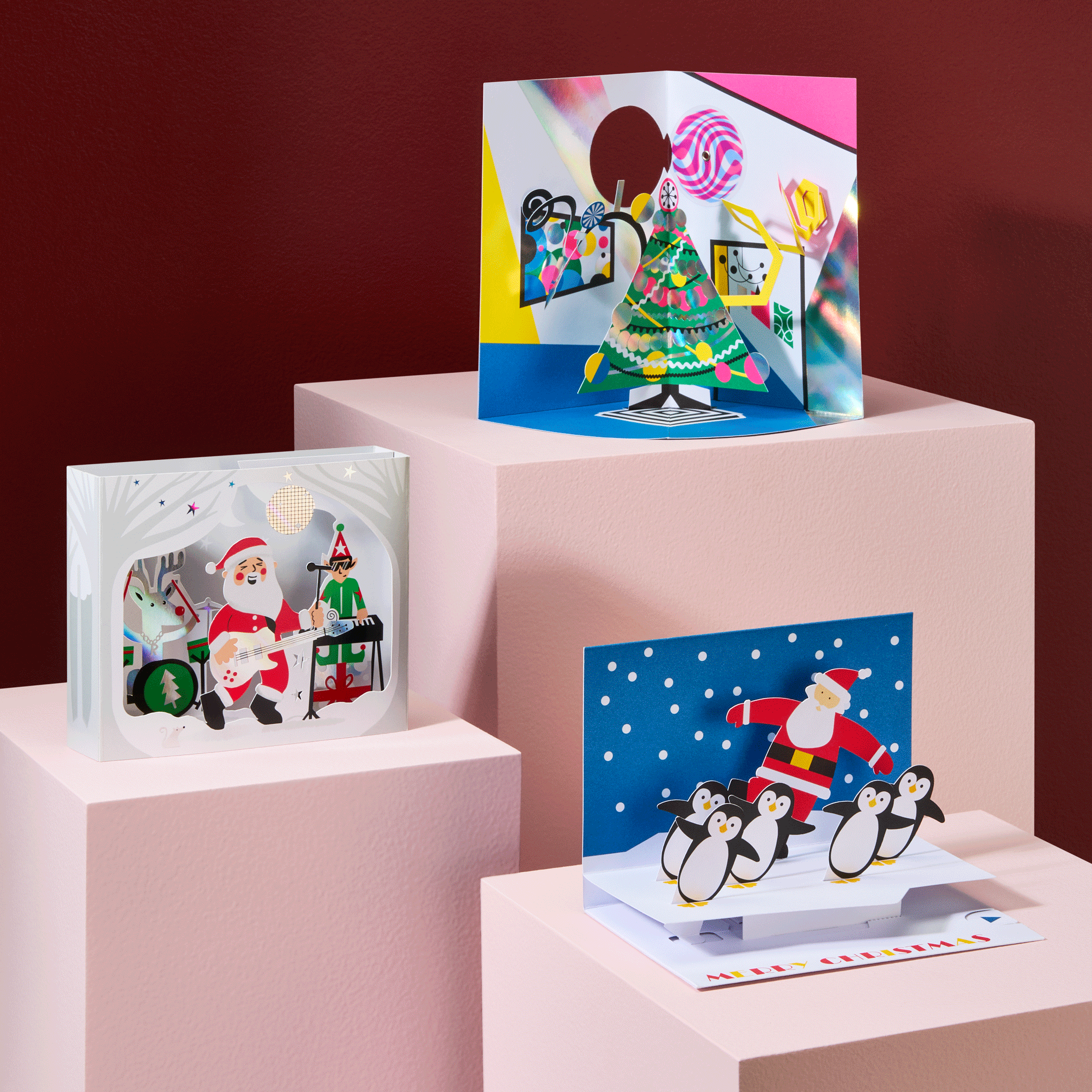 Moma Laser Cut Christmas Cards